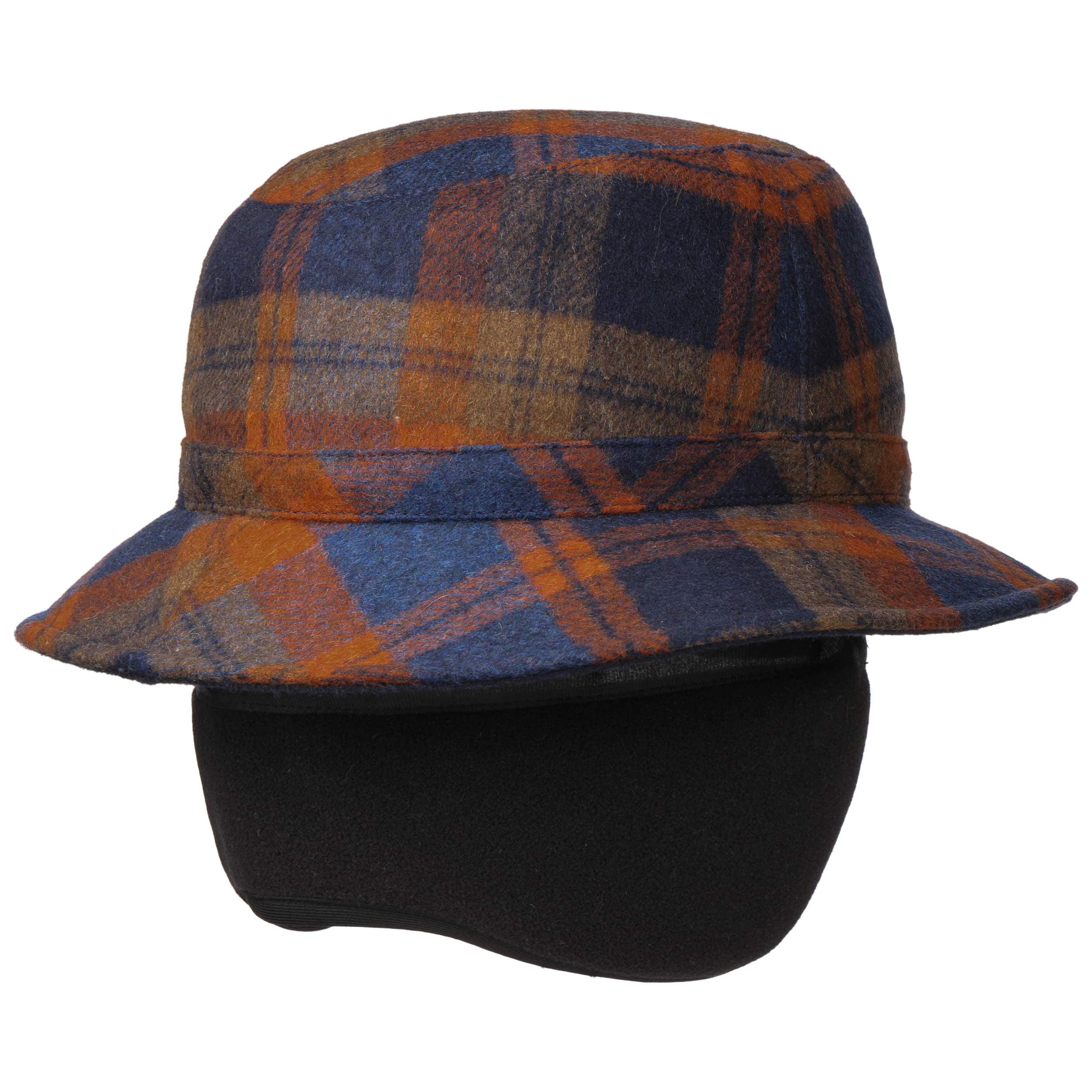 Check Stuart Hat with Ear Flaps by Mayser - 87,95
