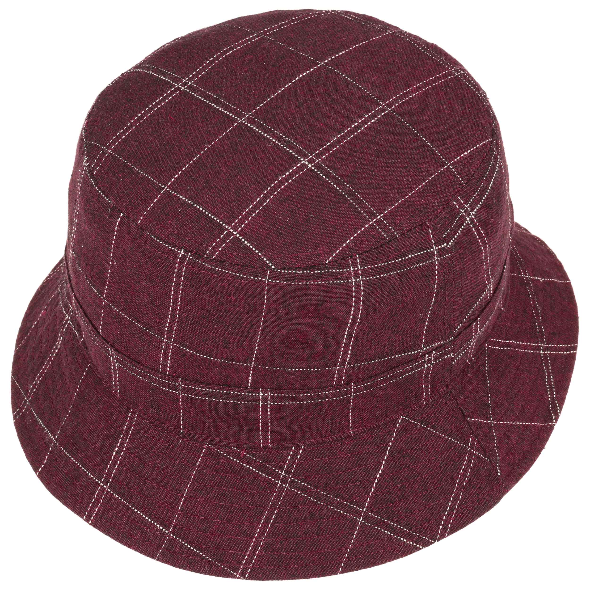 Checked Cotton Bucket Hat - 21,95