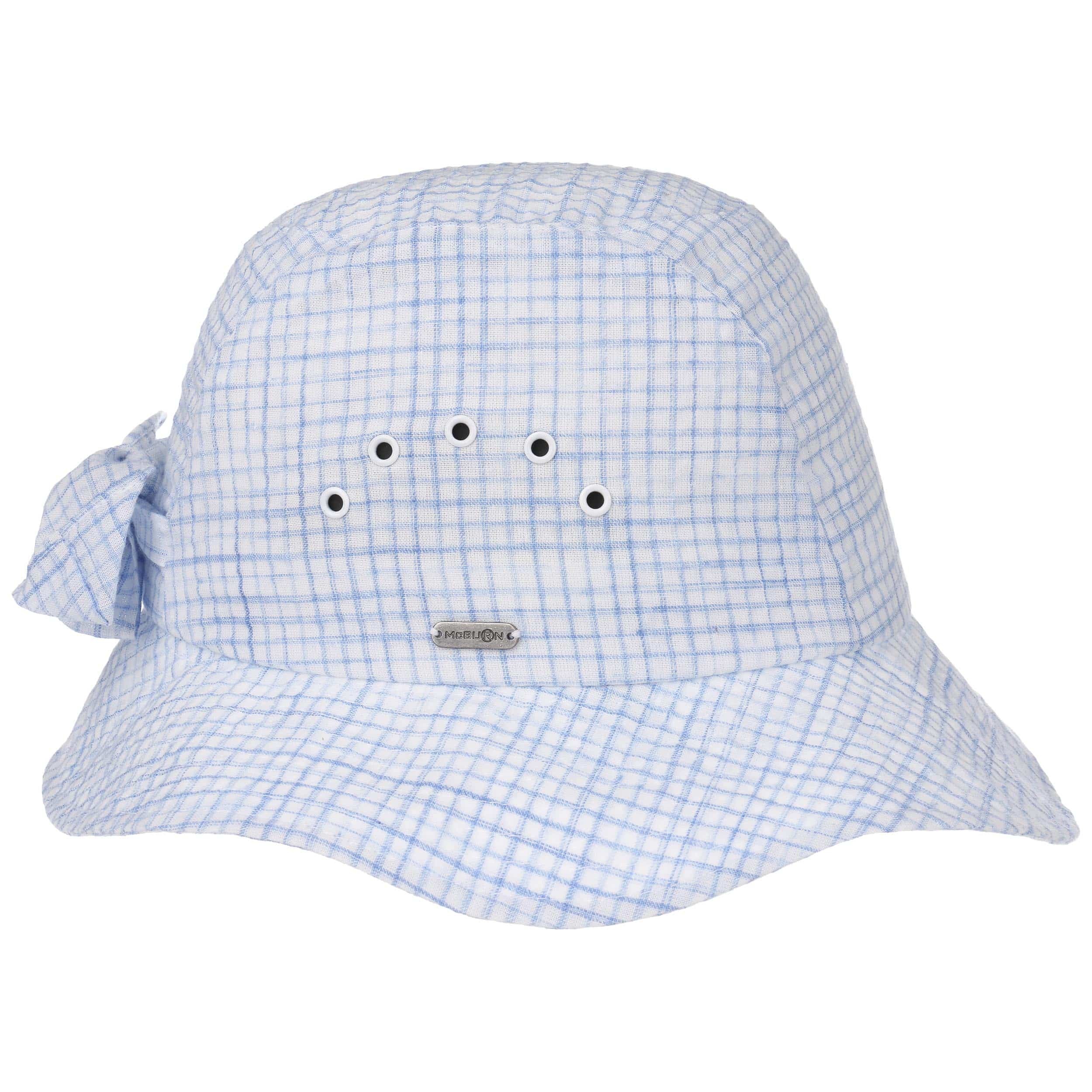 Checked Cotton Hat by McBURN - 33,95