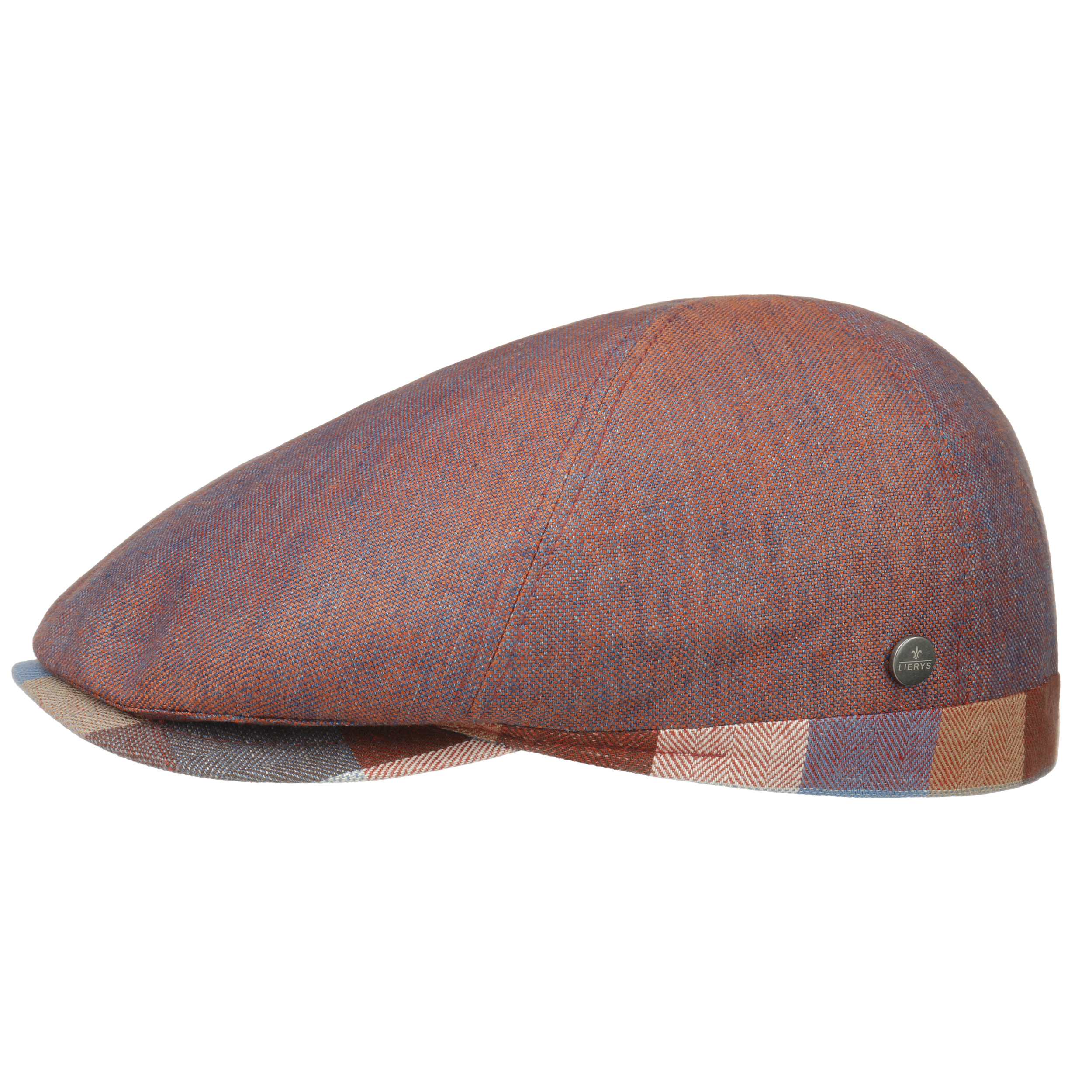 Checked Edge Flat Cap by Lierys - 56,95