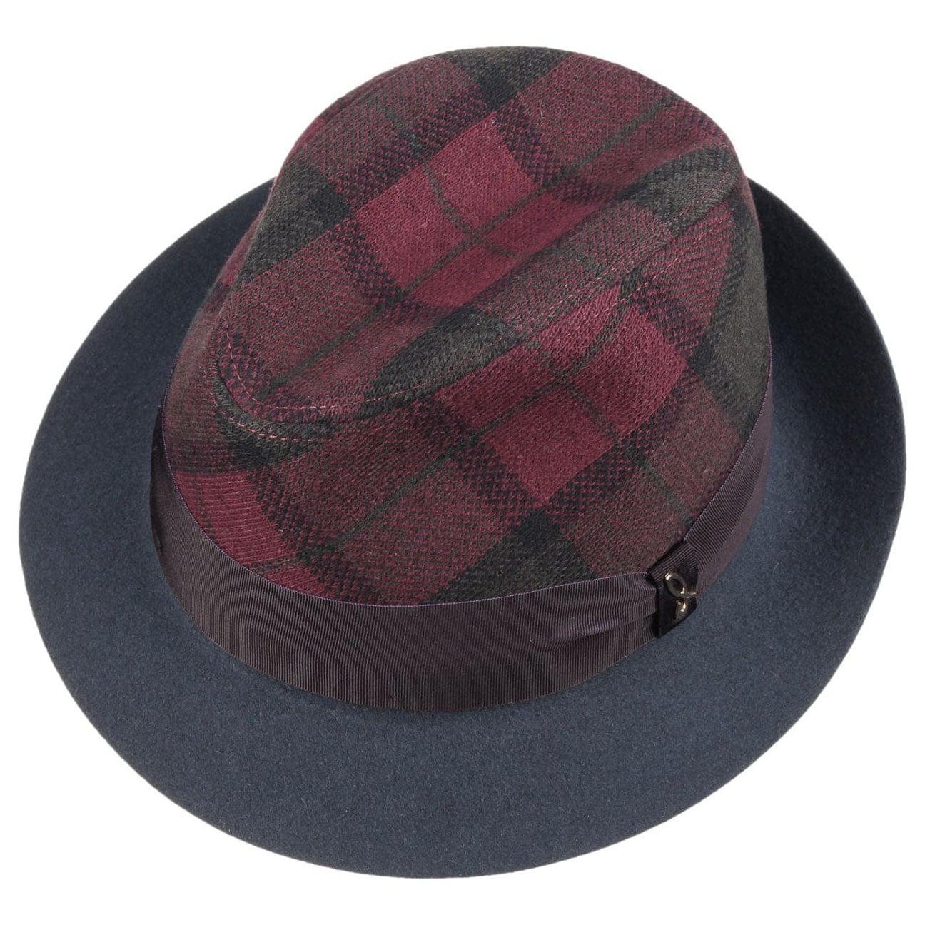 Checked Trilby Hat by Doria - 108,95