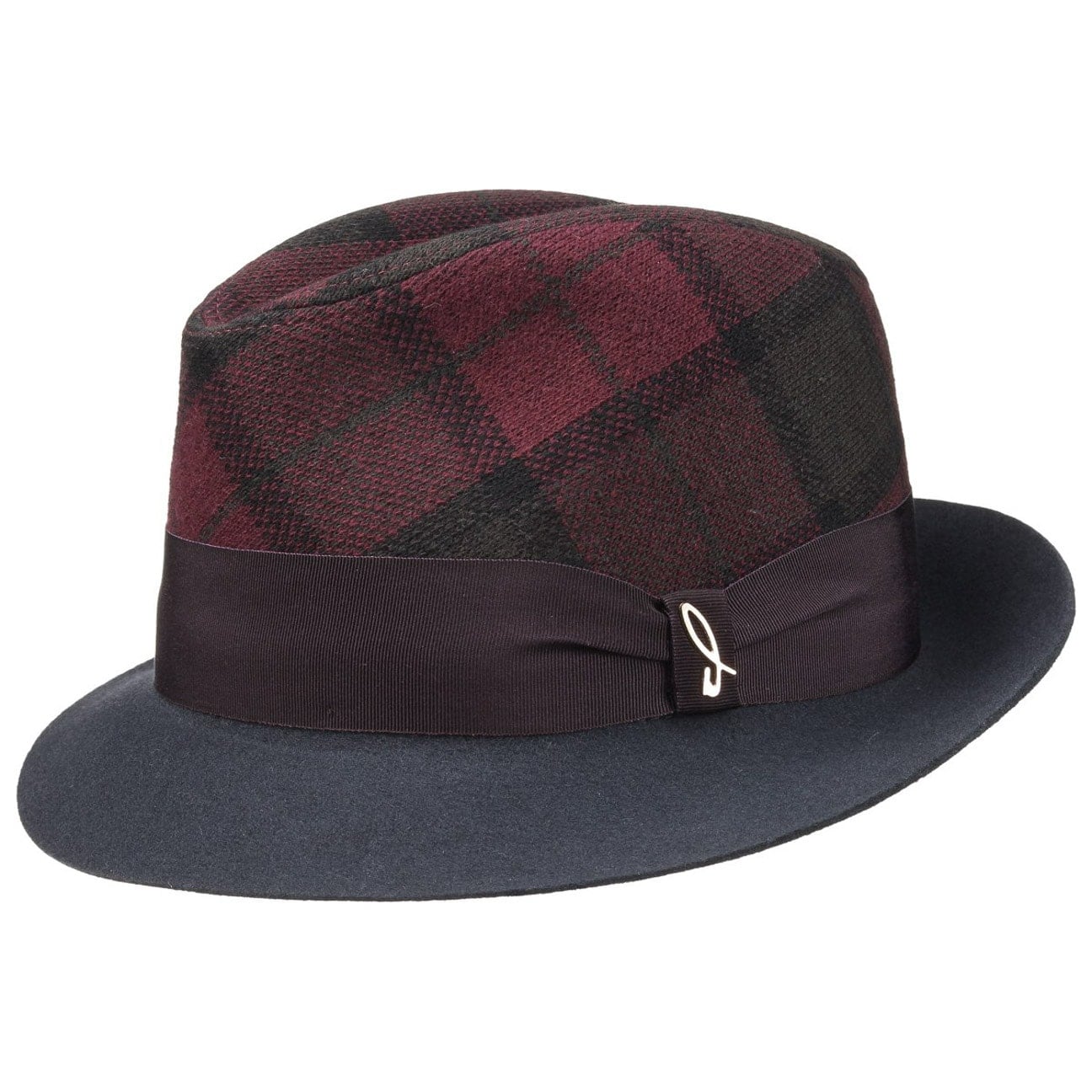 Checked Trilby Hat by Doria - 108,95