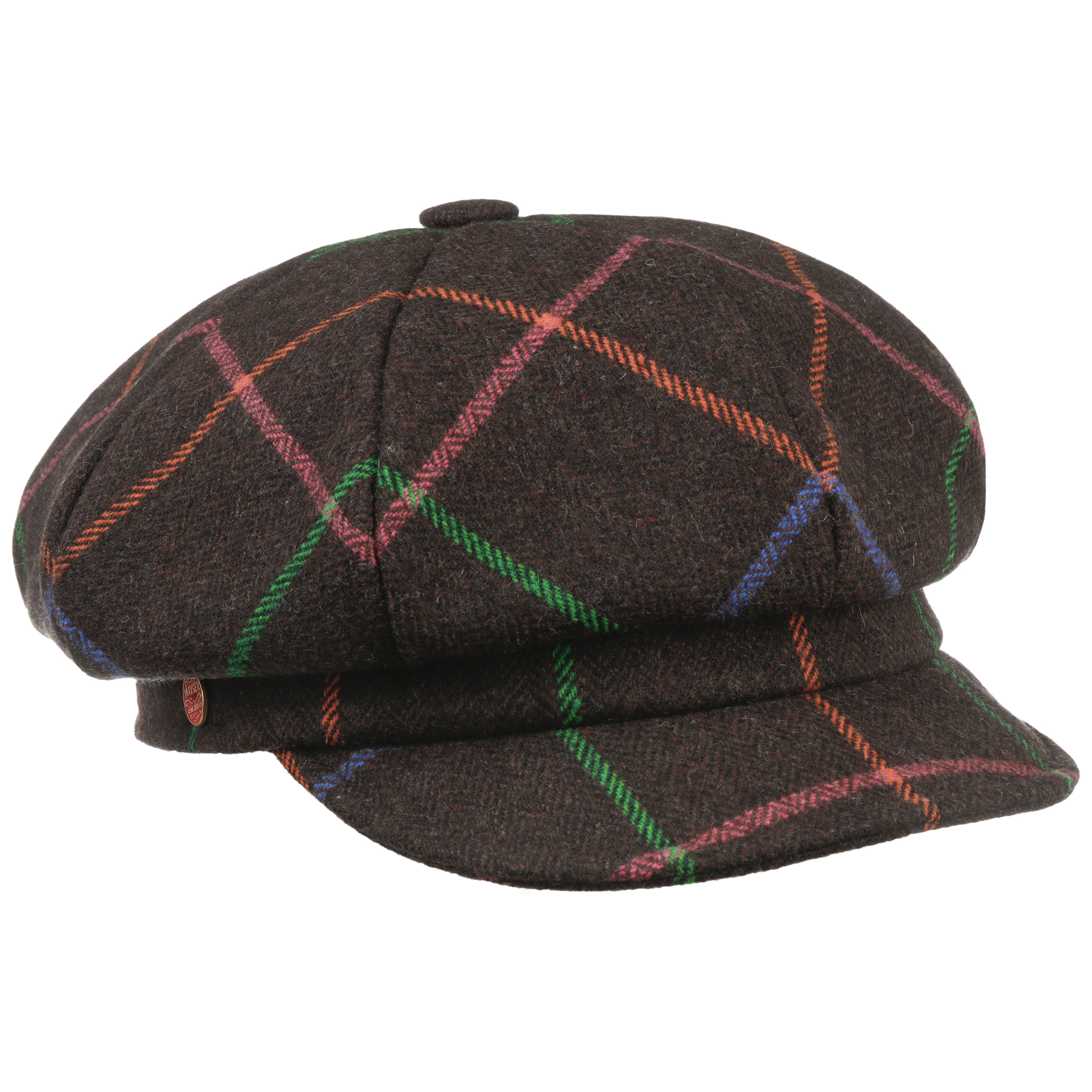 Cia Big Check Newsboy Cap by Mayser - 53,95