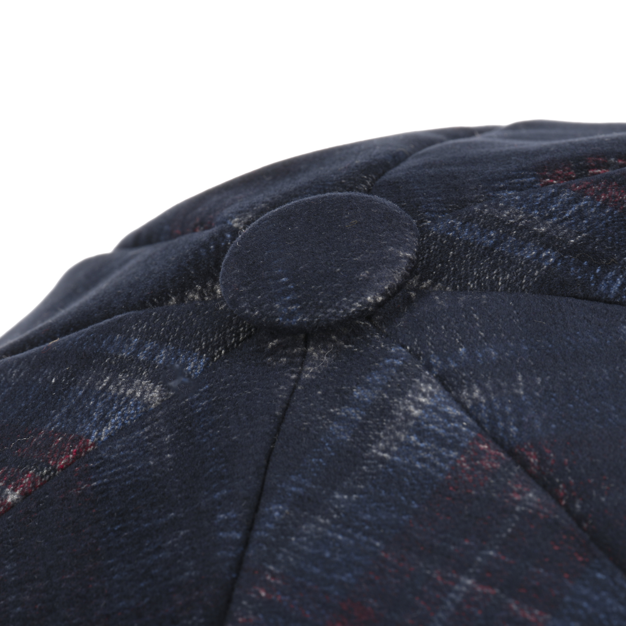 Cia Blue Check Newsboy Cap by Mayser - 53,95