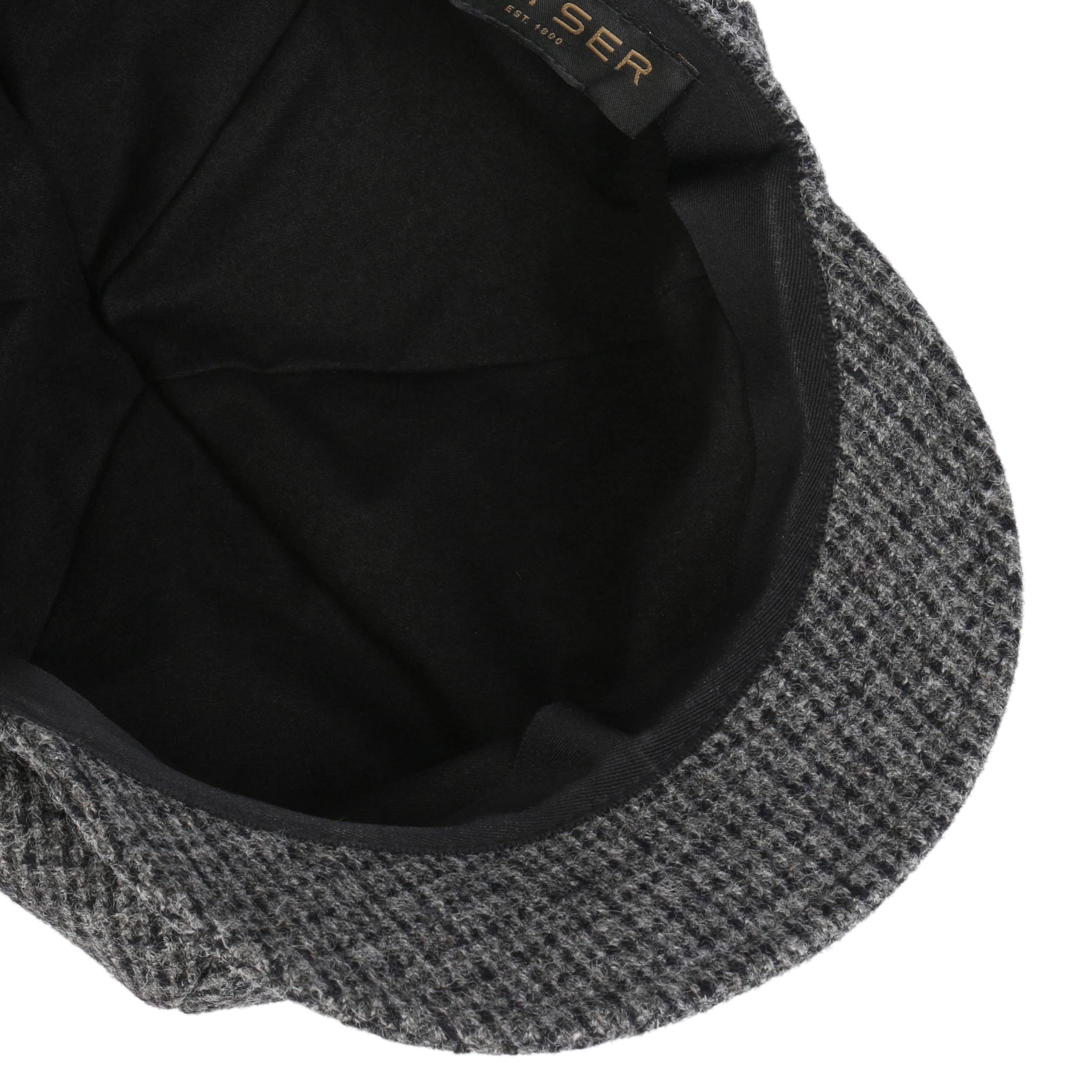 Cia Herringbone Newsboy Cap by Mayser - 83,95