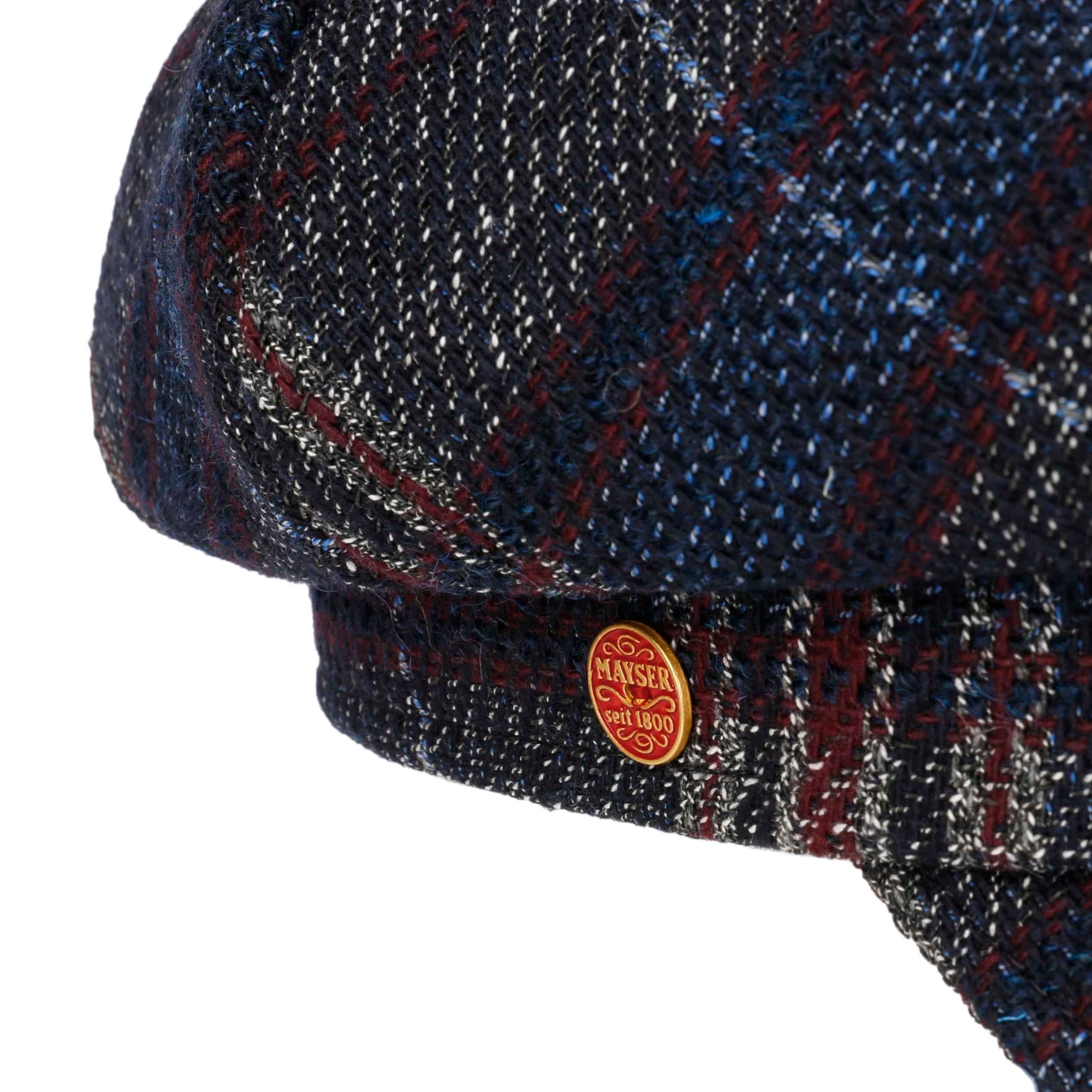Cia Plaid Newsboy Cap by Mayser - 72,95