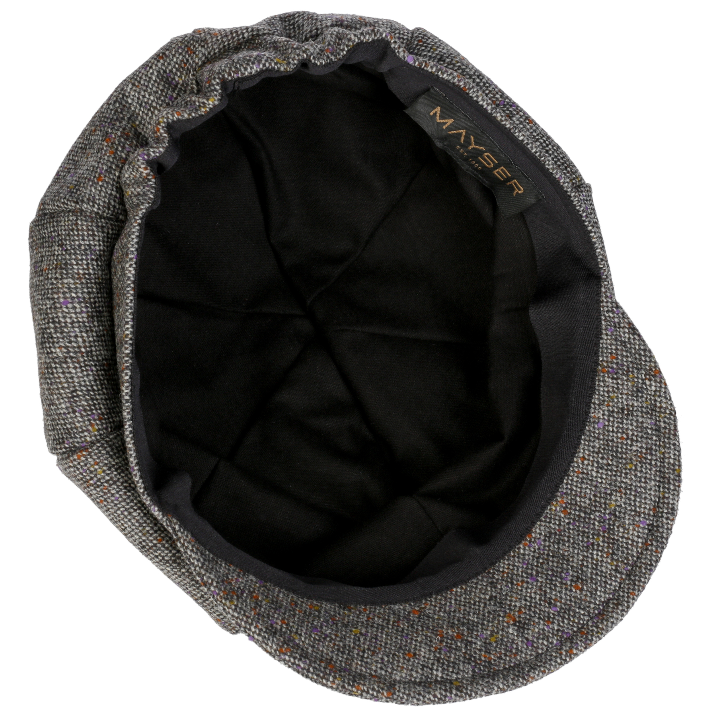 Cia Tweed Colour Spots Newsboy Cap by Mayser - 62,95