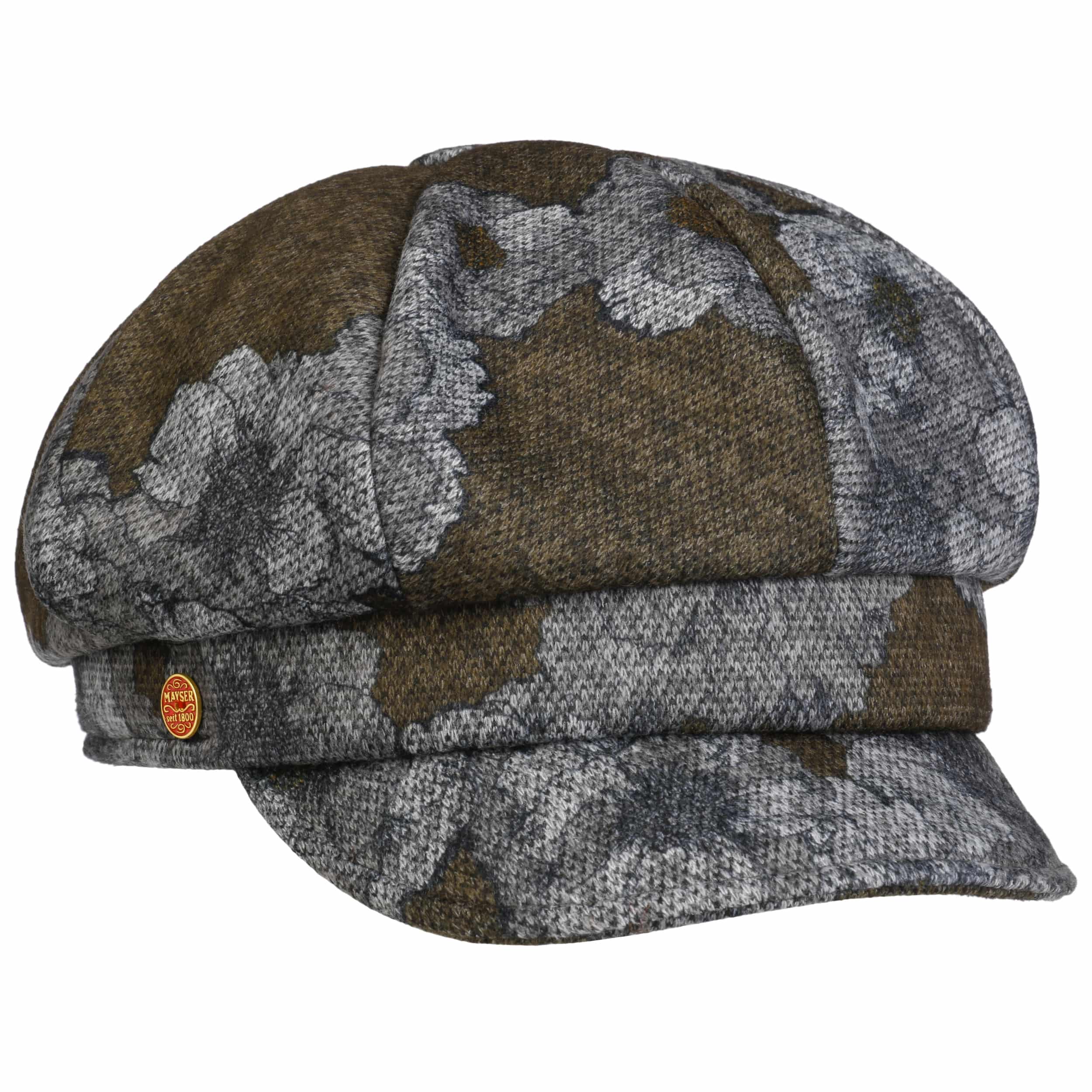 Cia Winter Flowers Newsboy Cap by Mayser --> Shop Hats, Beanies & Caps ...