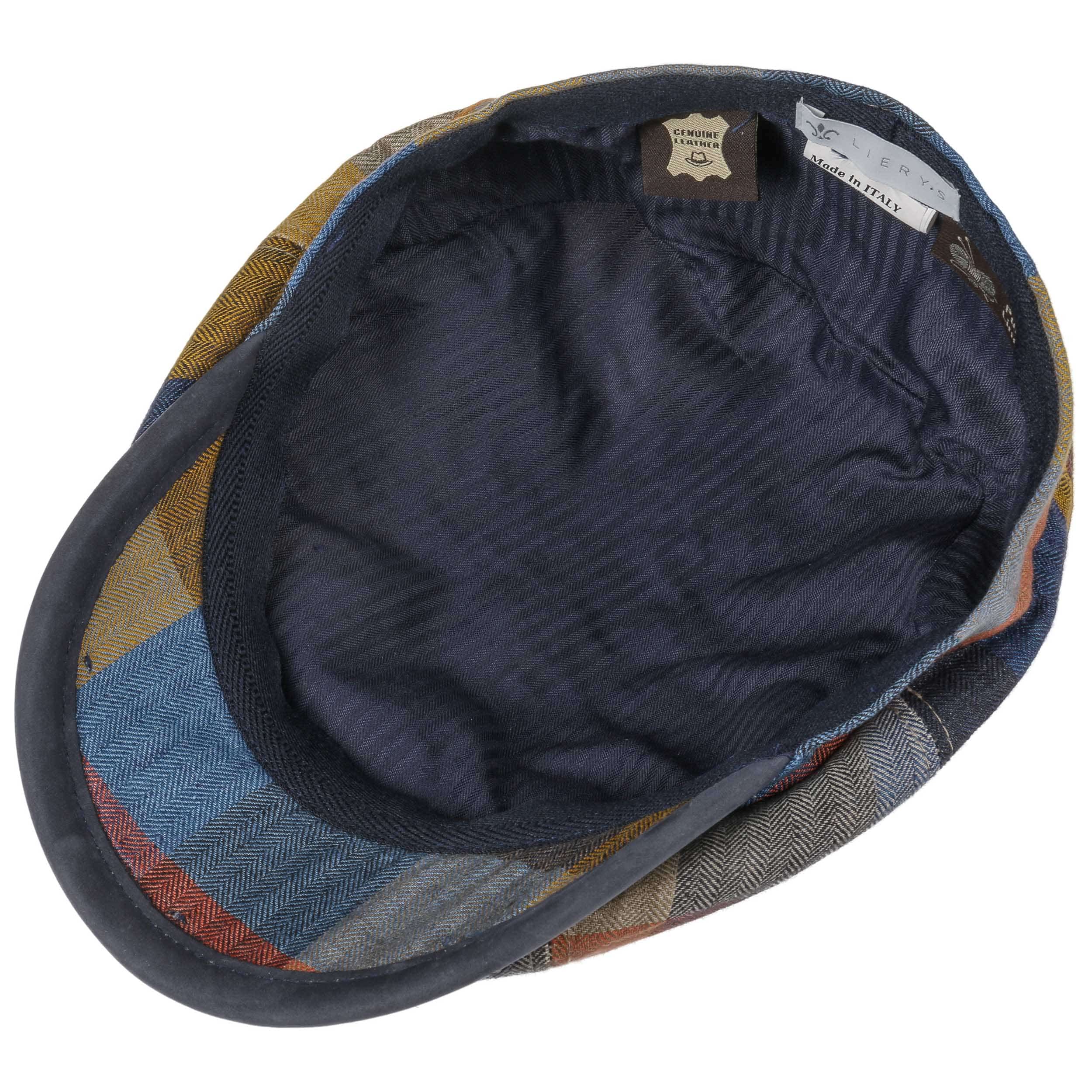 City Bic Leather Piping Flat Cap by Lierys --> Shop Hats, Beanies ...