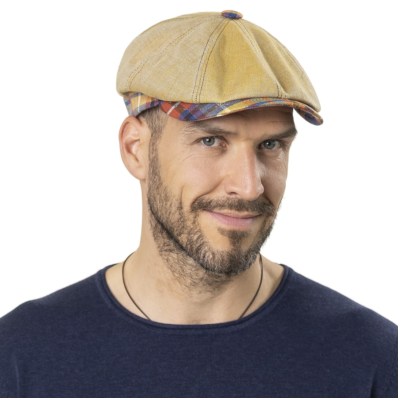 City Bic Linen Flat Cap by Lierys - 72,95