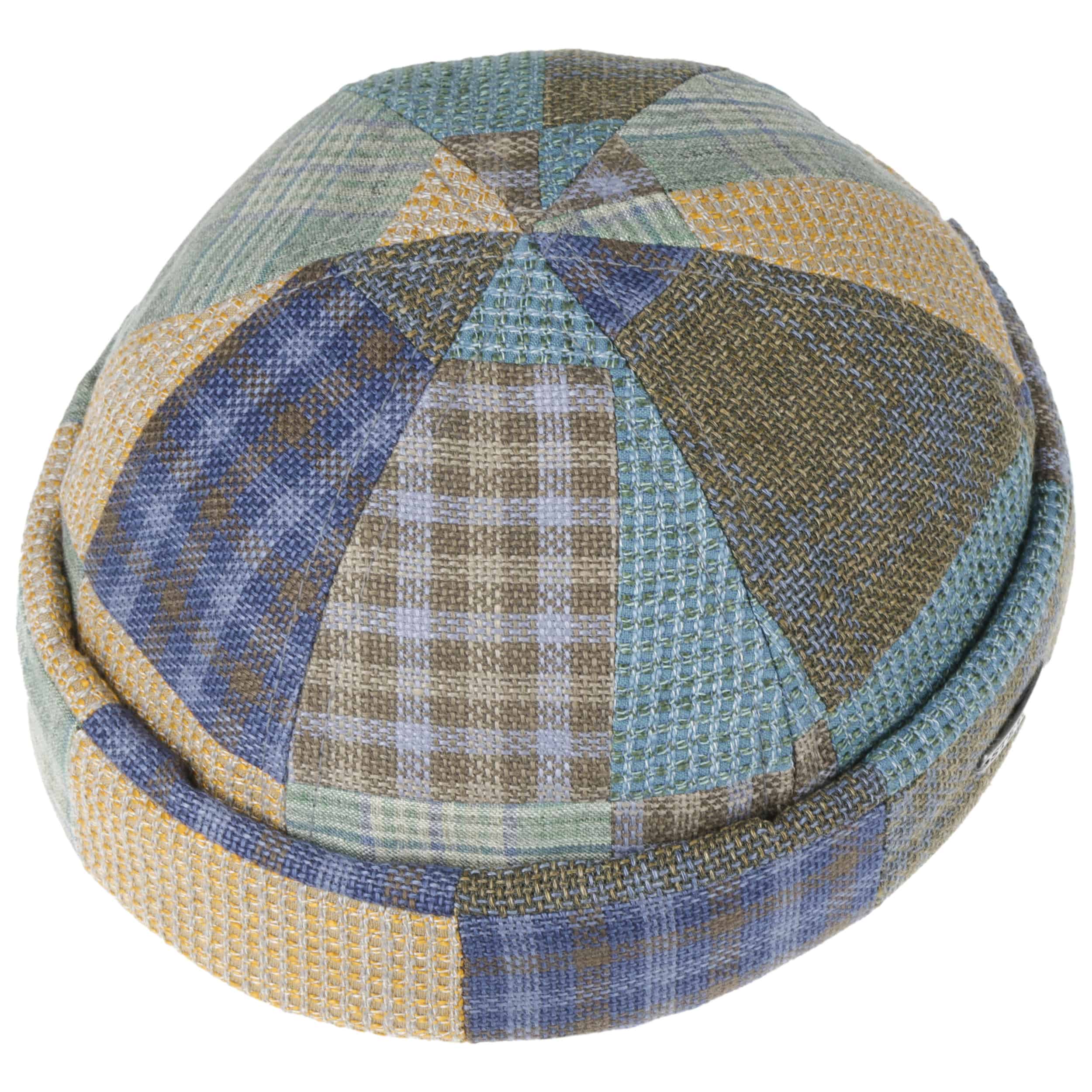 Clanton Patchwork Docker Hat by Stetson - 59,00