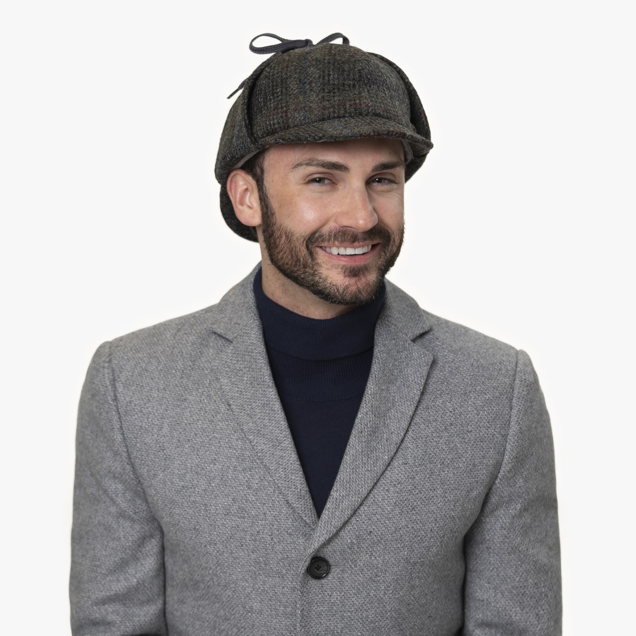 Classic Deerstalker Cap by Lierys - 64,95