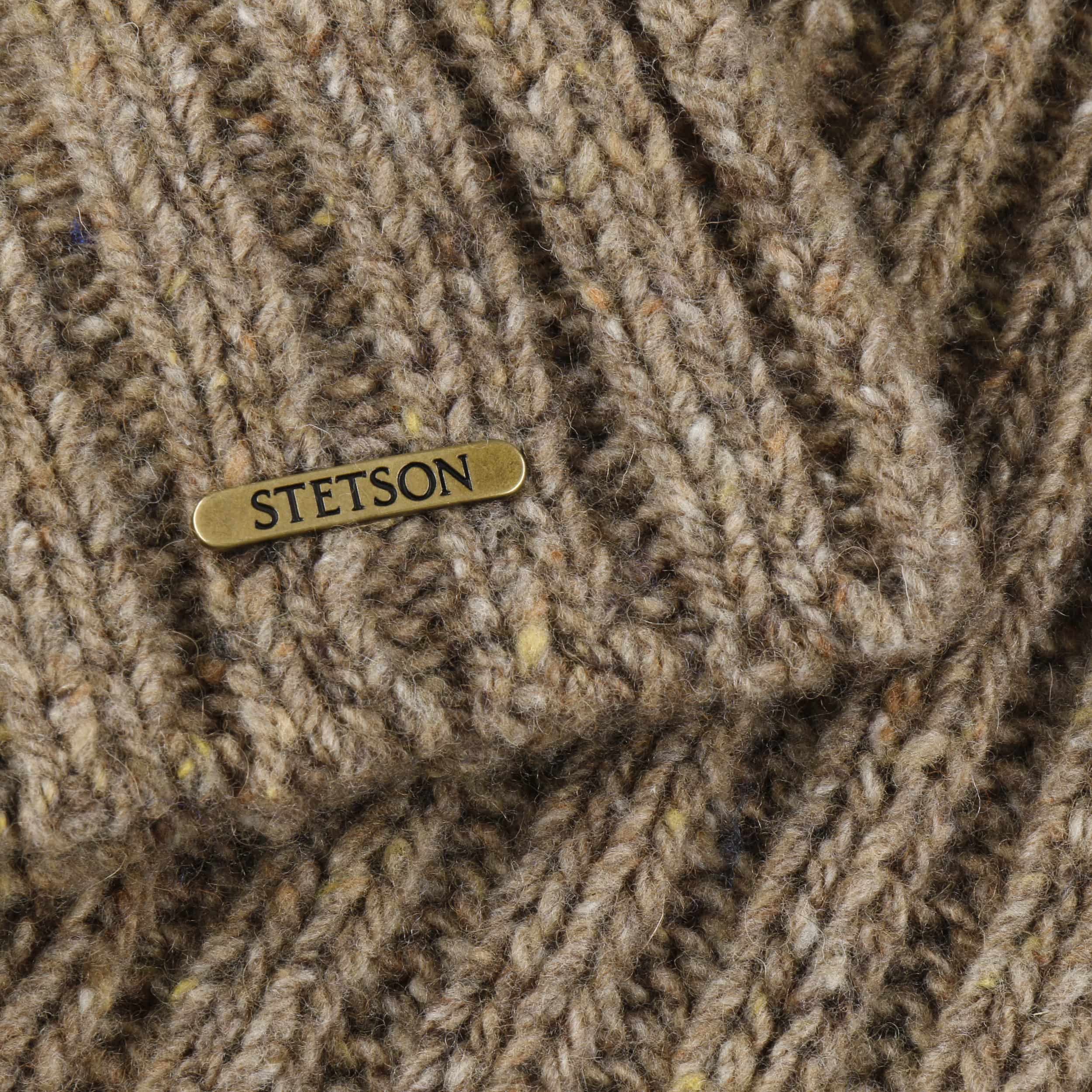 Classic Donegal Wool Knit Scarf by Stetson - 99,00