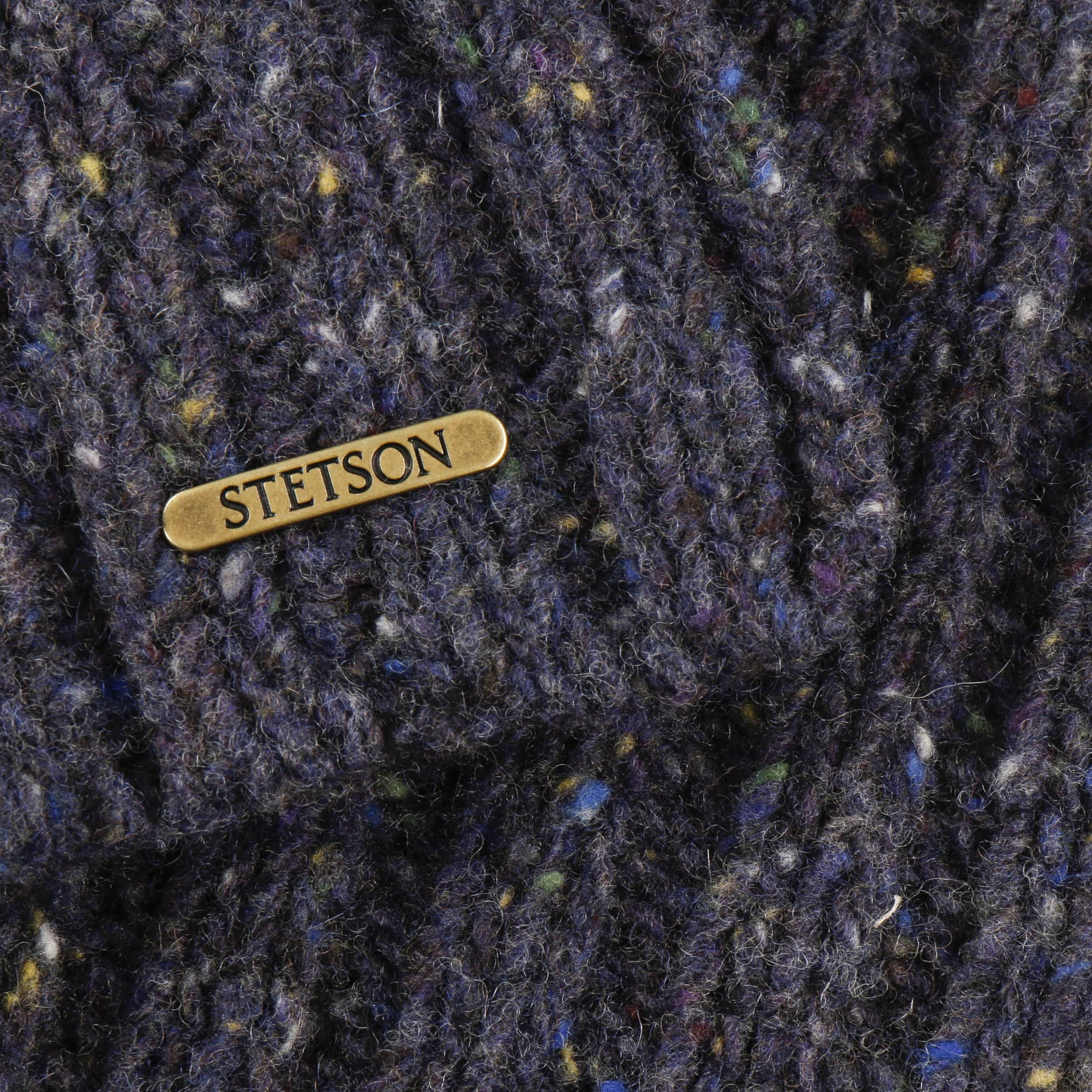 Classic Donegal Wool Knit Scarf by Stetson - 99,00