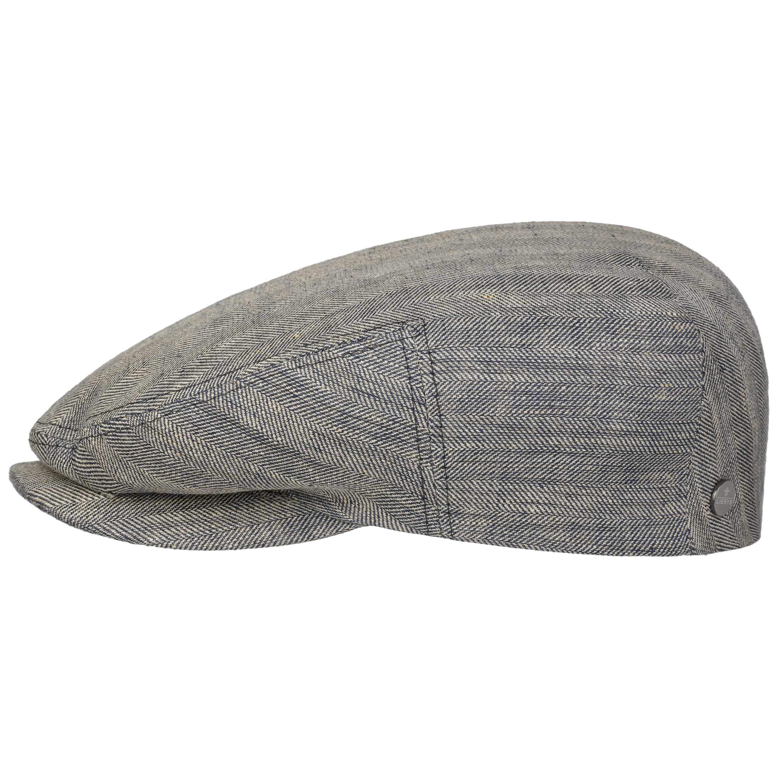 Classic Driver Herringbone Flat Cap by Lierys - 83,95