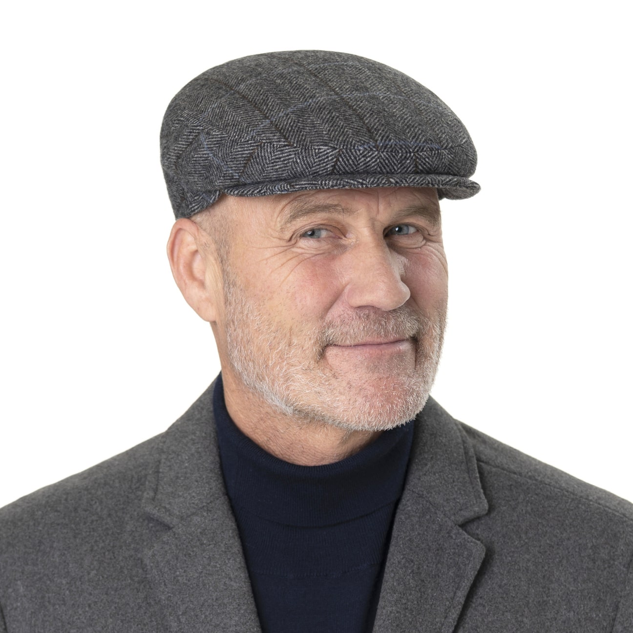 Classic Flat Cap with Checked Pattern by Lipodo - 22,95