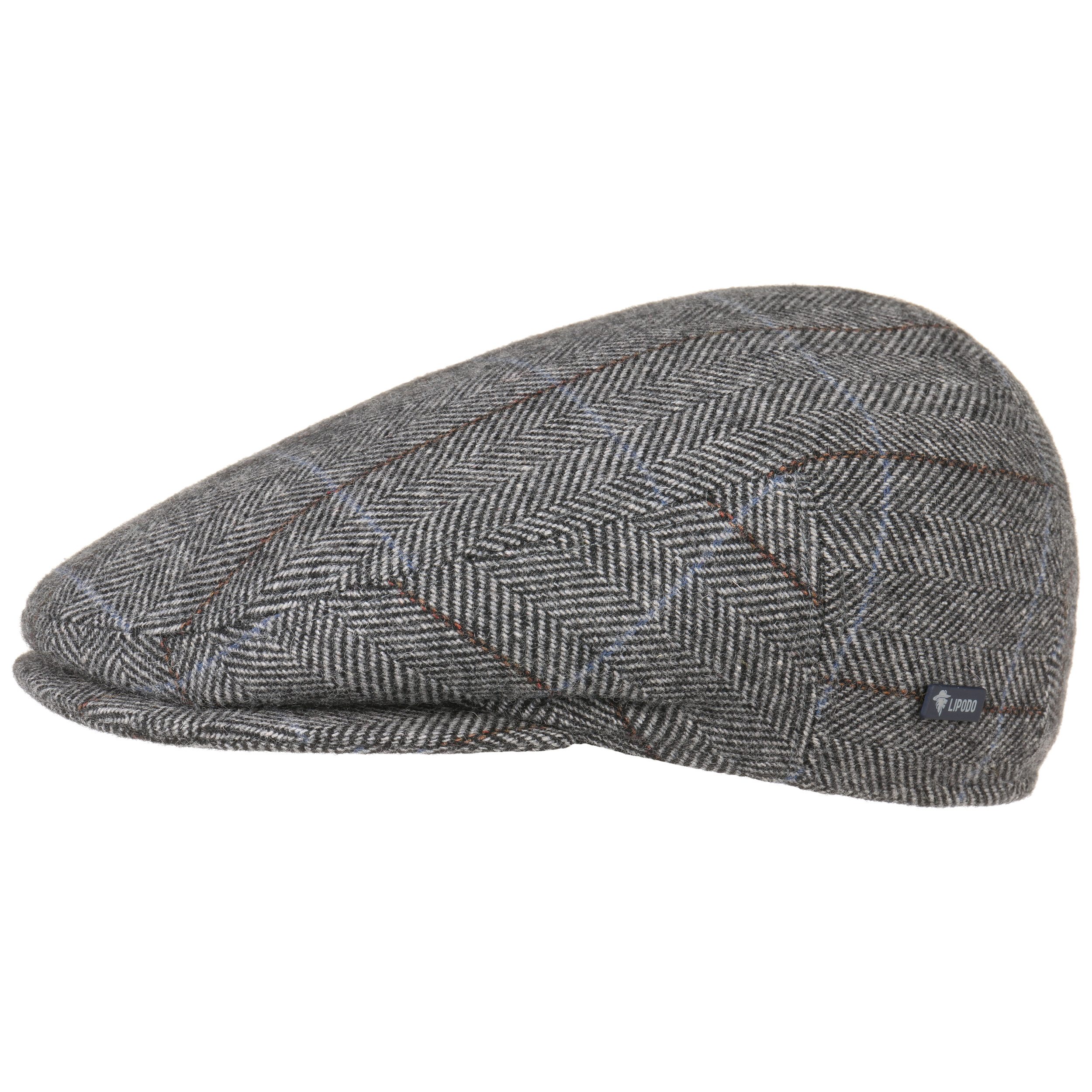 Classic Flat Cap with Checked Pattern by Lipodo - 22,95