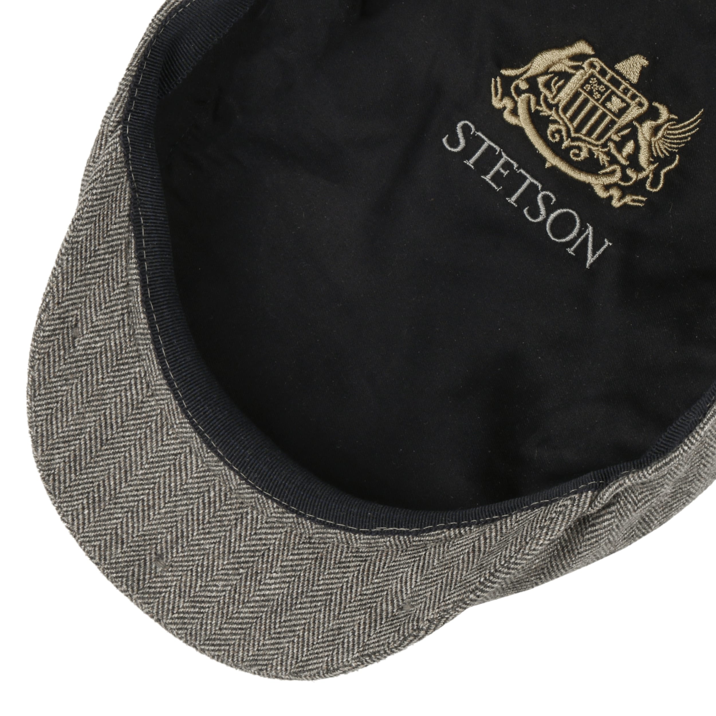 Classic Herringbone Flat Cap by Stetson --> Shop Hats, Beanies & Caps ...