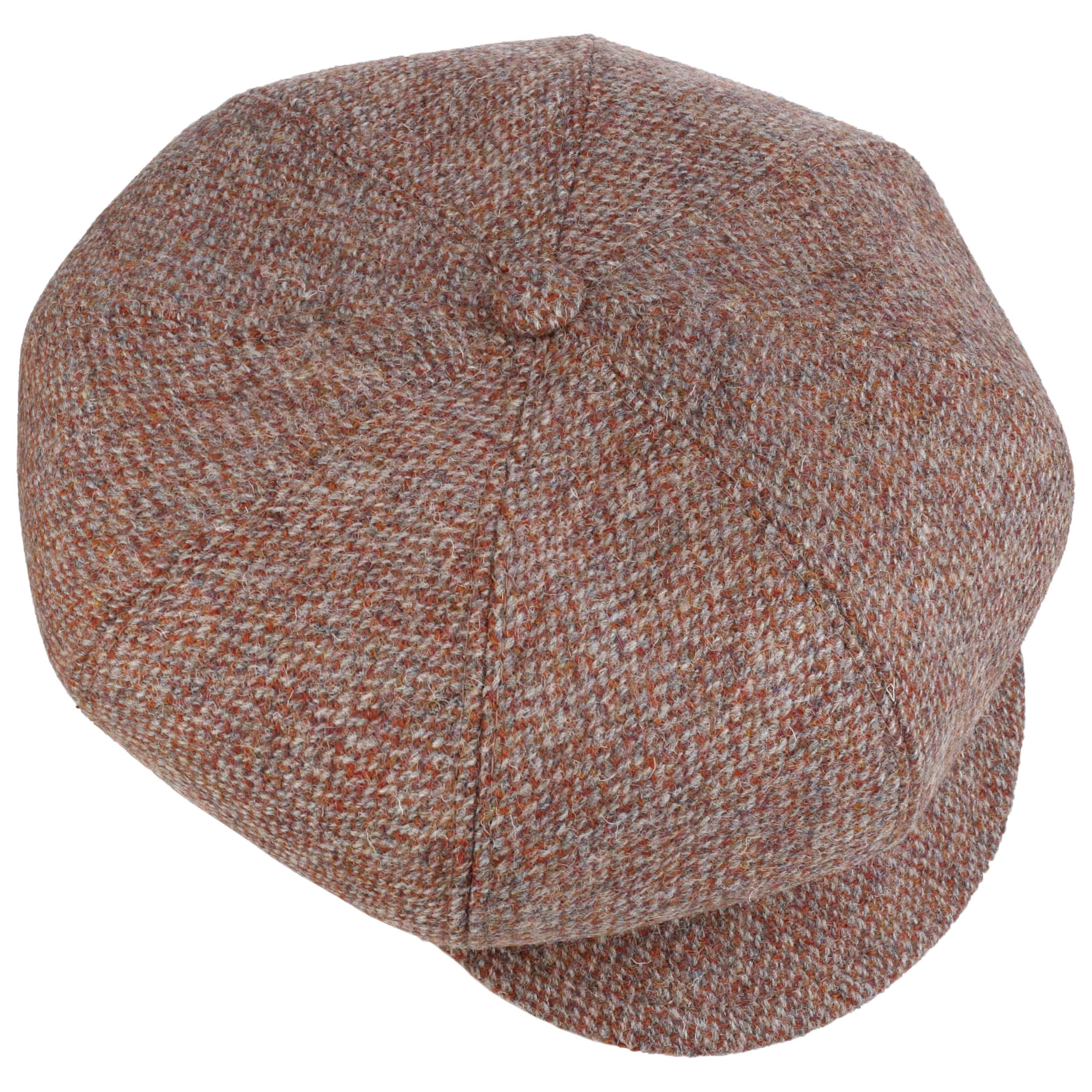 Classic Herringbone Harris Tweed Newsboy Cap - 83,95