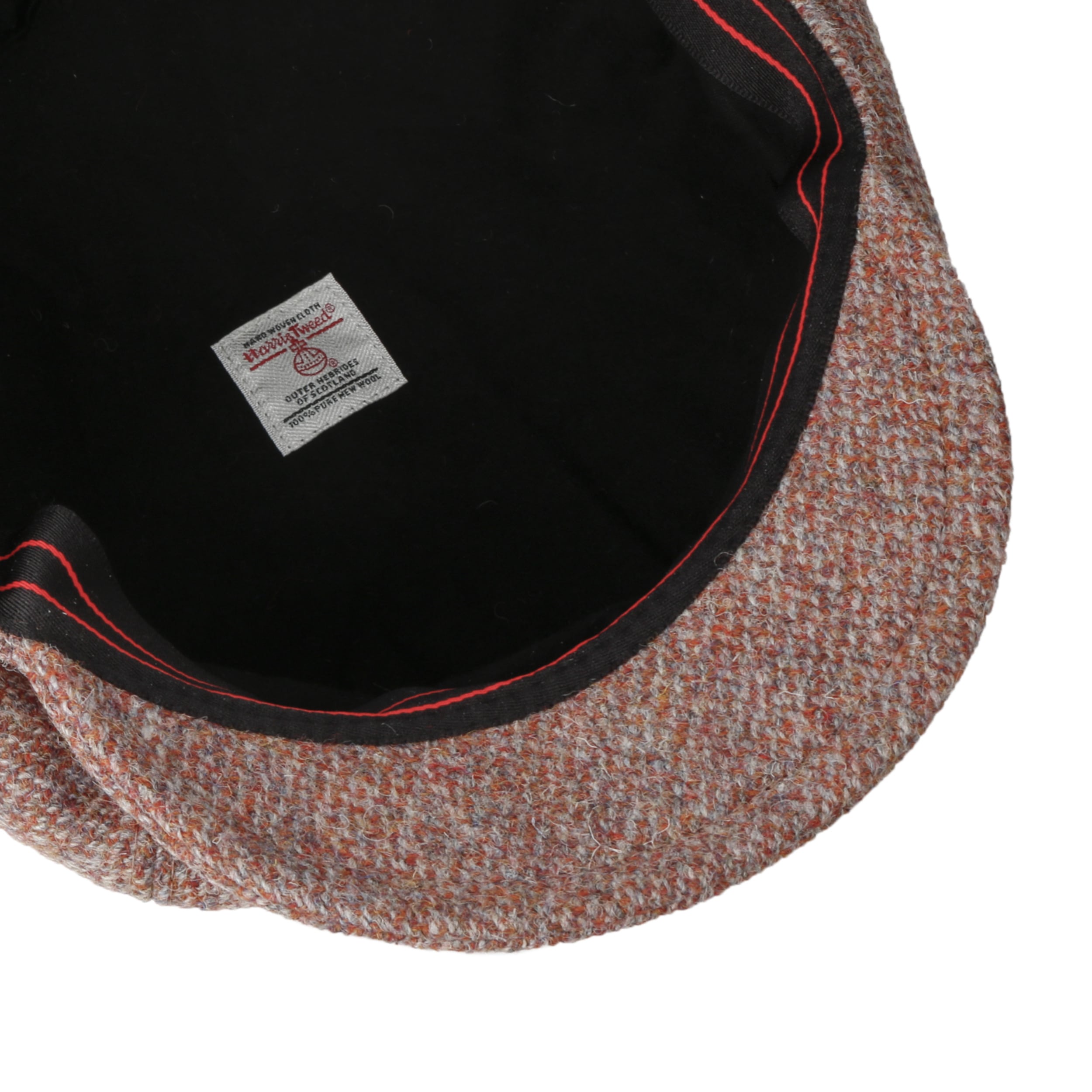 Classic Herringbone Harris Tweed Newsboy Cap - 83,95
