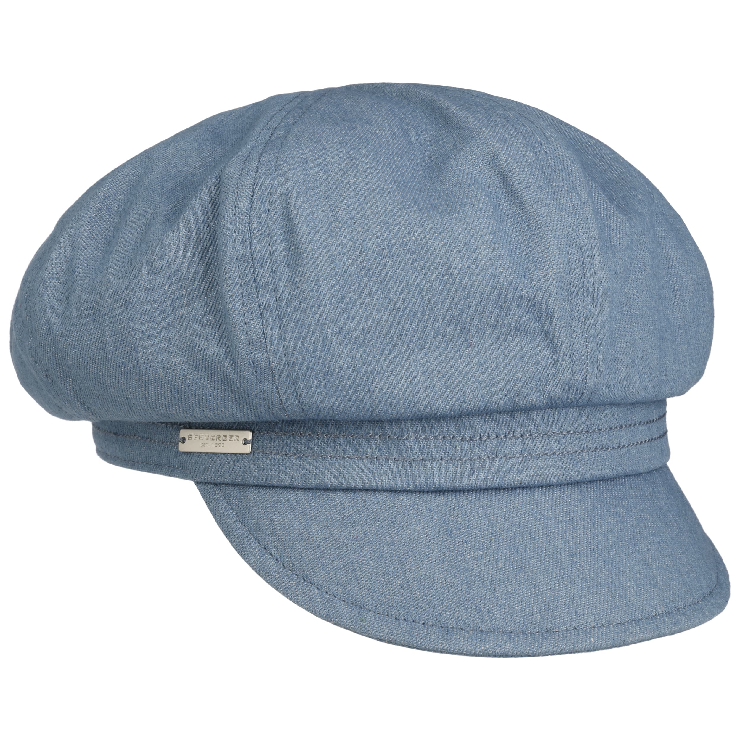 Classic Jeans Newsboy Cap by Seeberger - 38,95