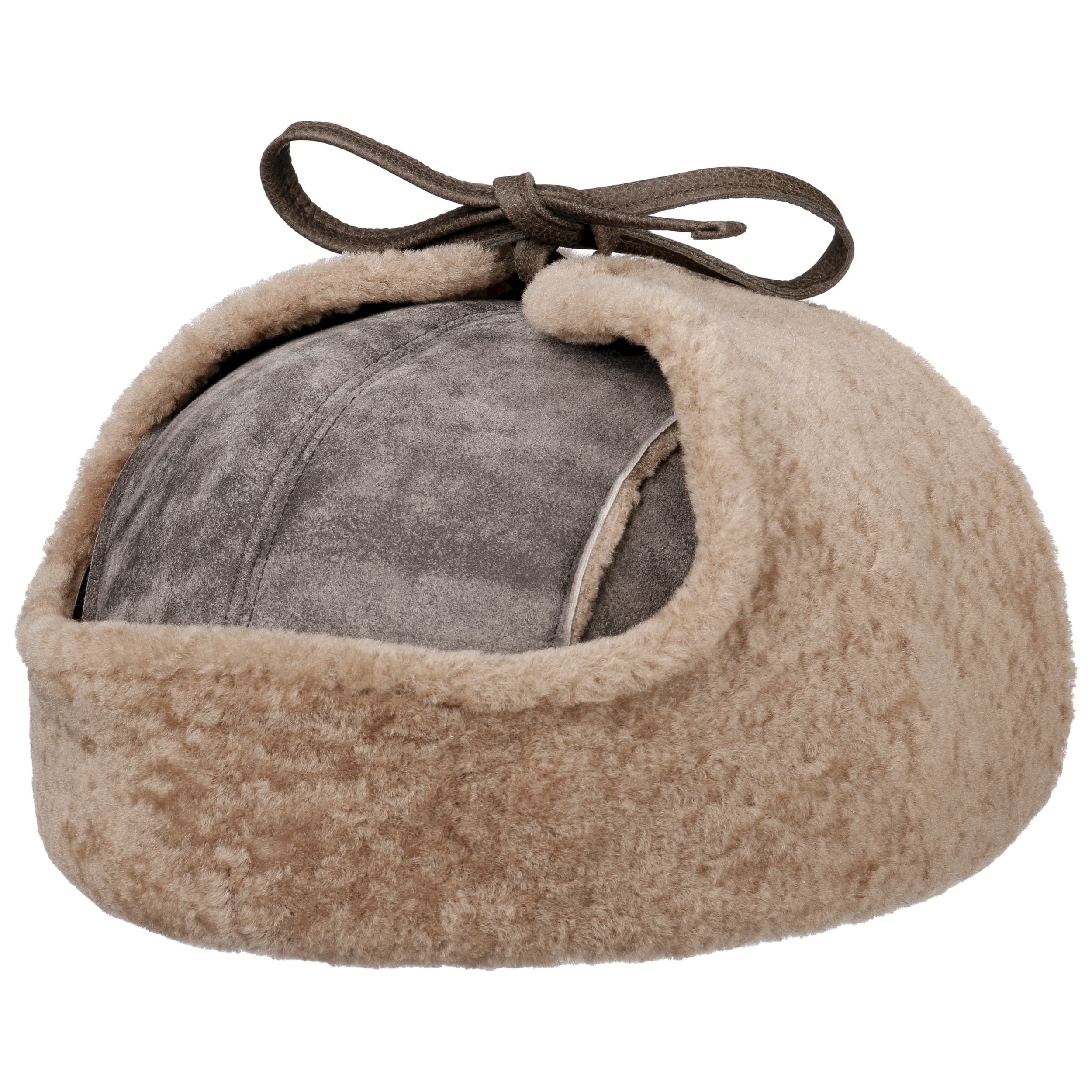 Classic Lambskin Bomber Trapper Hat by Stetson - 156,45