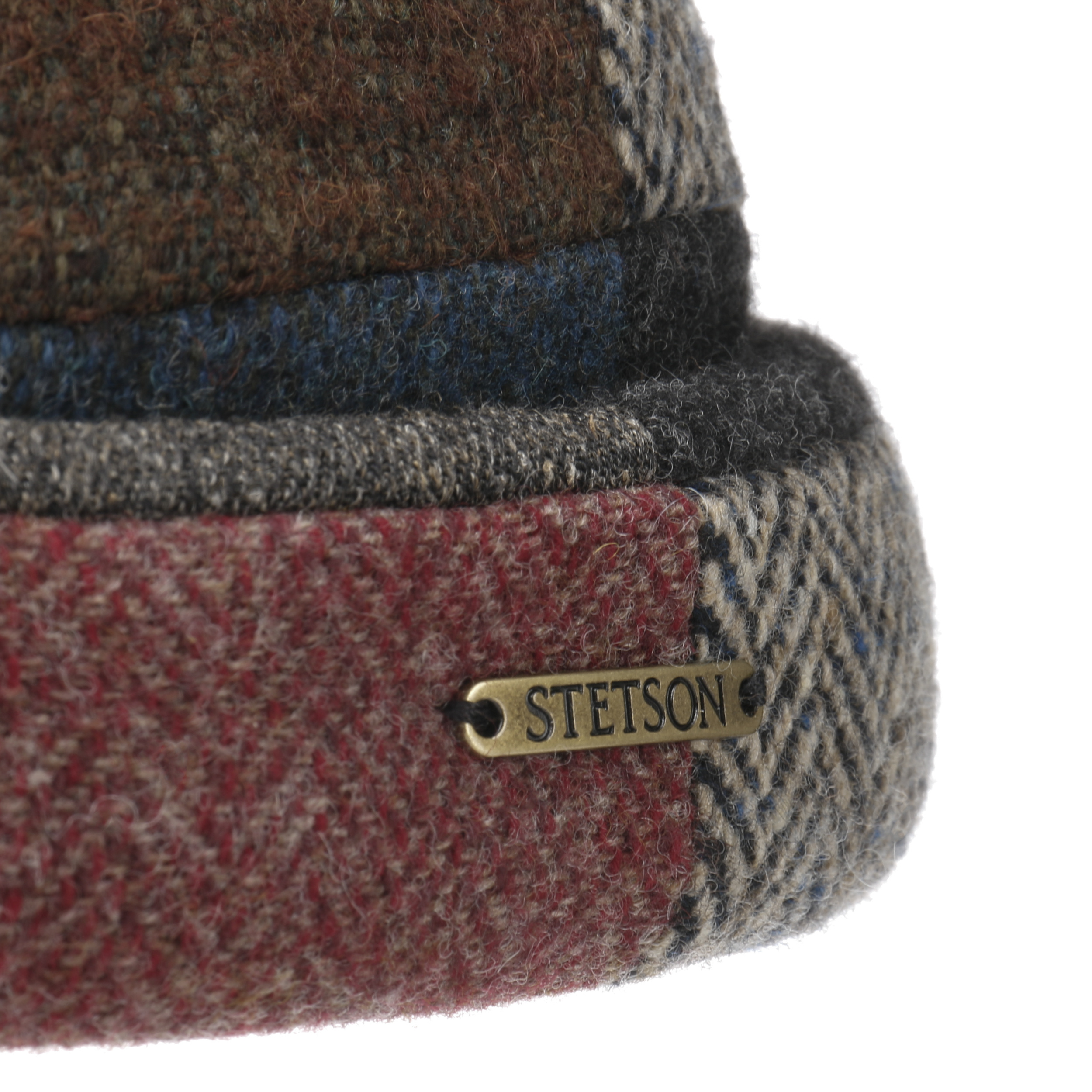 Classic Patchwork Docker Hat by Stetson - 69,00