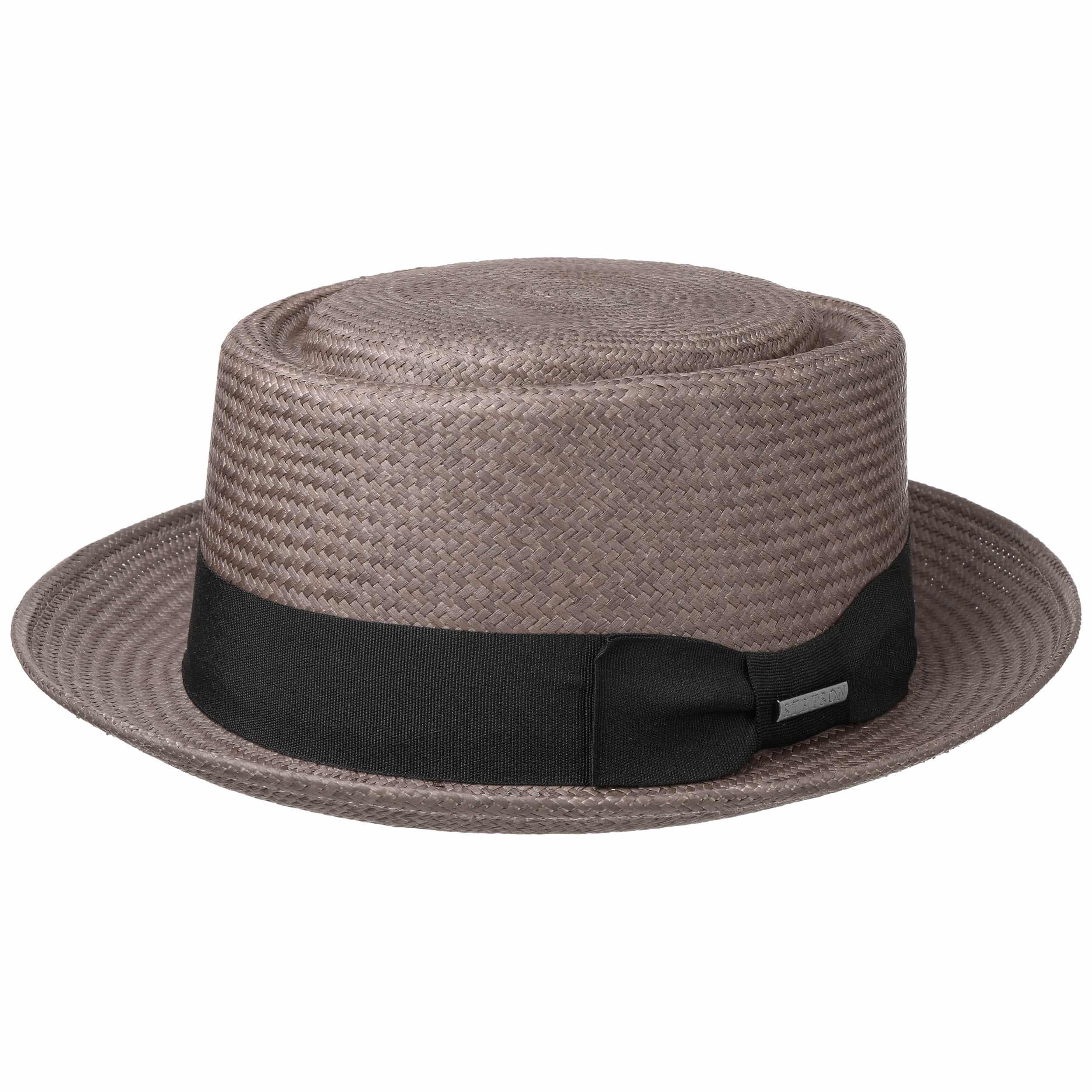 Classic Pork Pie Panama Hat by Stetson - 119,00