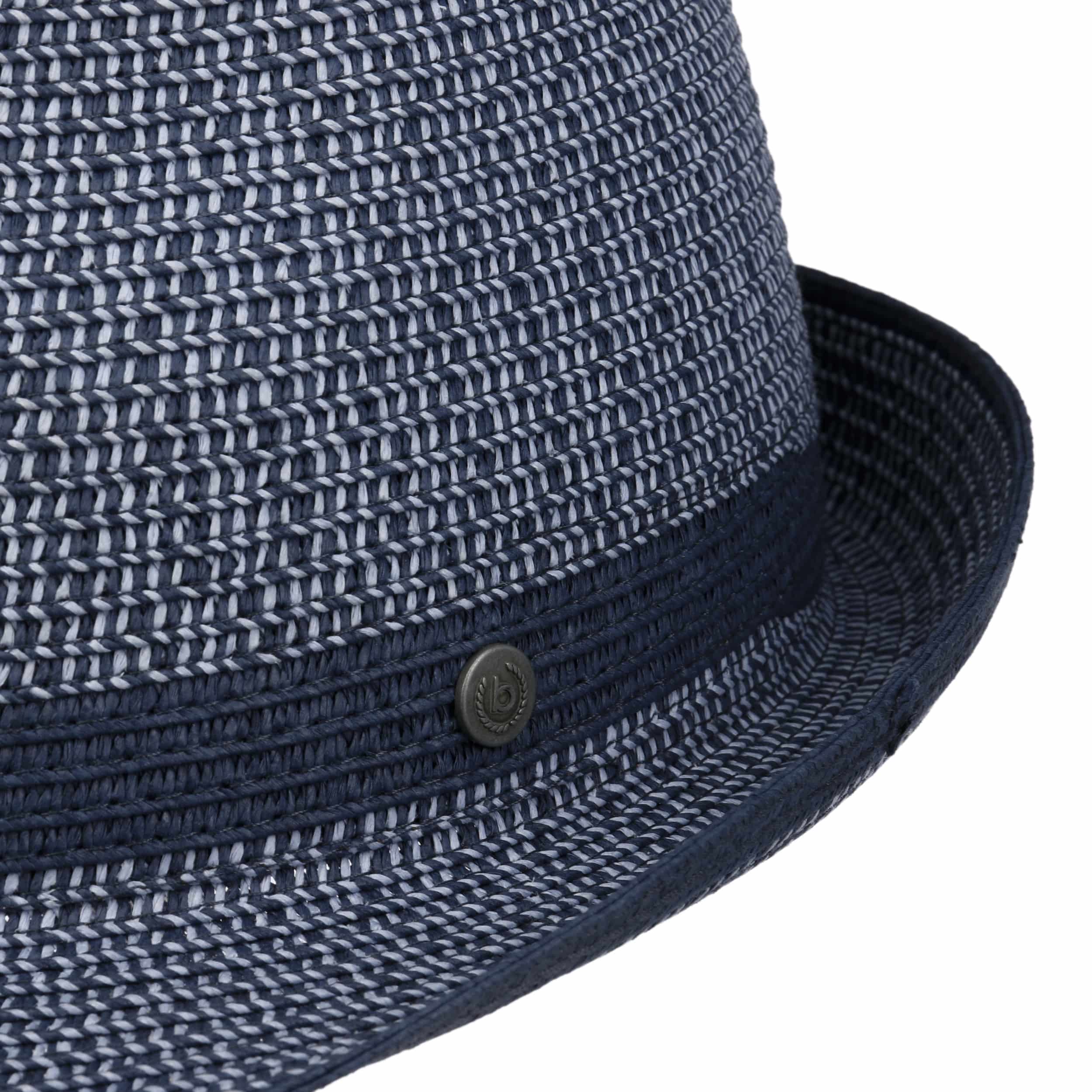 Classic Twotone Trilby Straw Hat by bugatti --> Shop Hats, Beanies ...