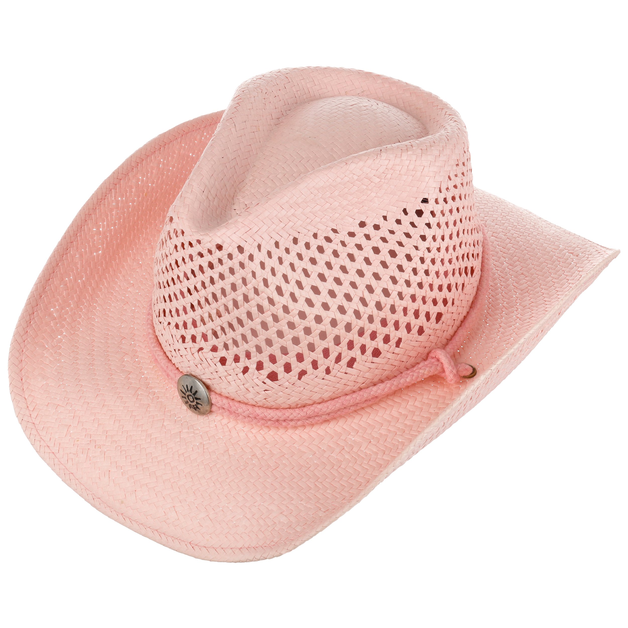 Classic Vented Crown Straw Hat by Conner - 72,95