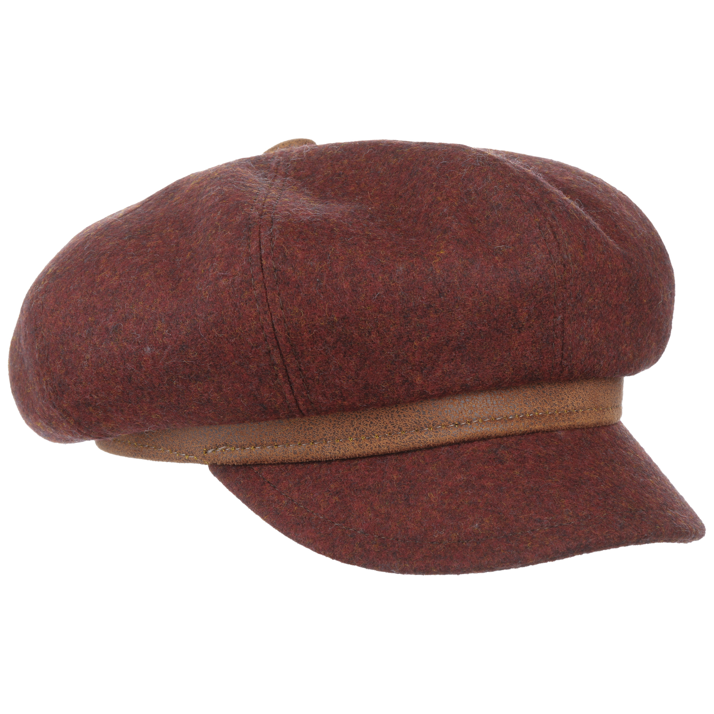 Classic Virgin Wool Newsboy Cap - 62,95