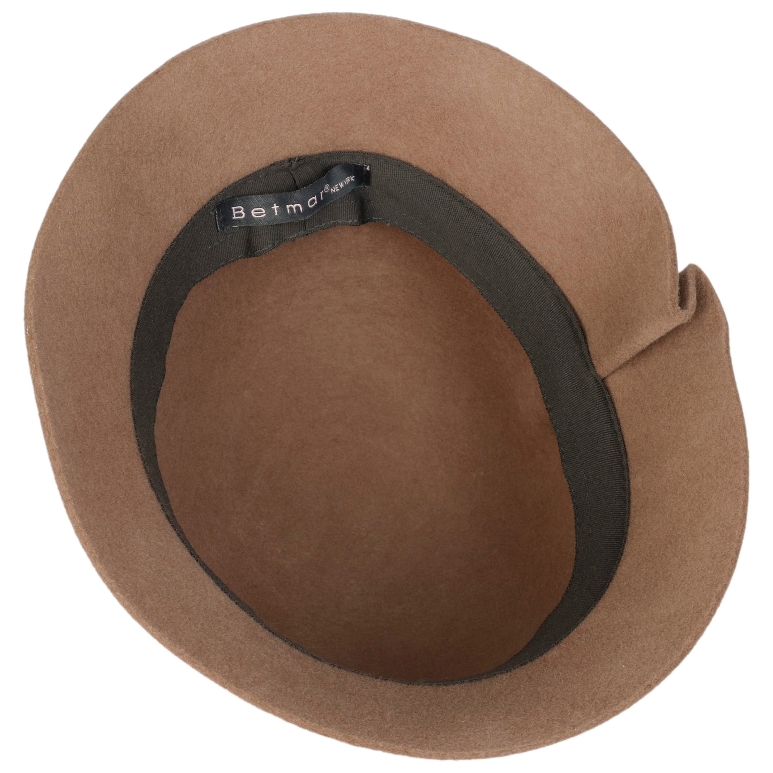 Classic Wool Cloche Hat by Betmar - 83,95