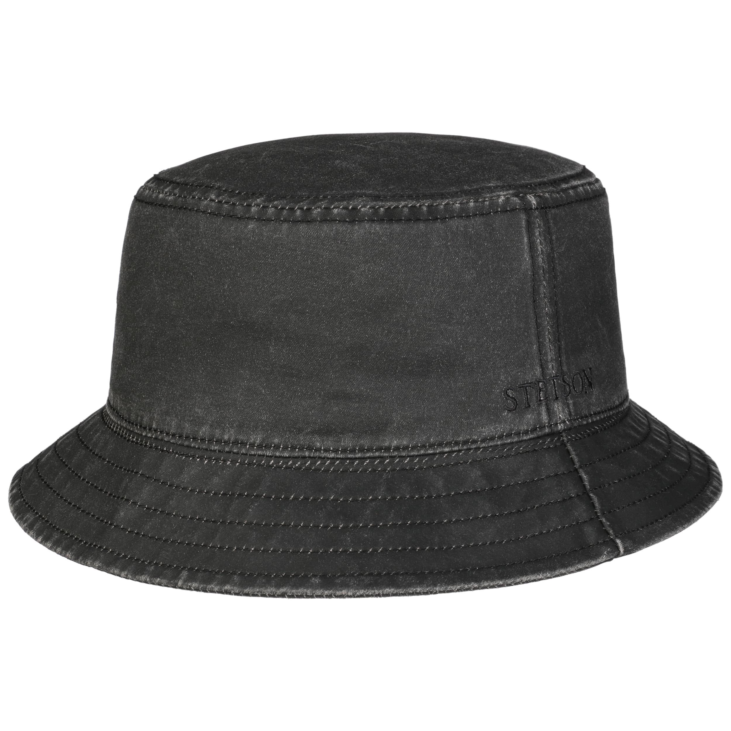 Cloth Bucket Hat with Ear Flaps by Stetson - 89,00