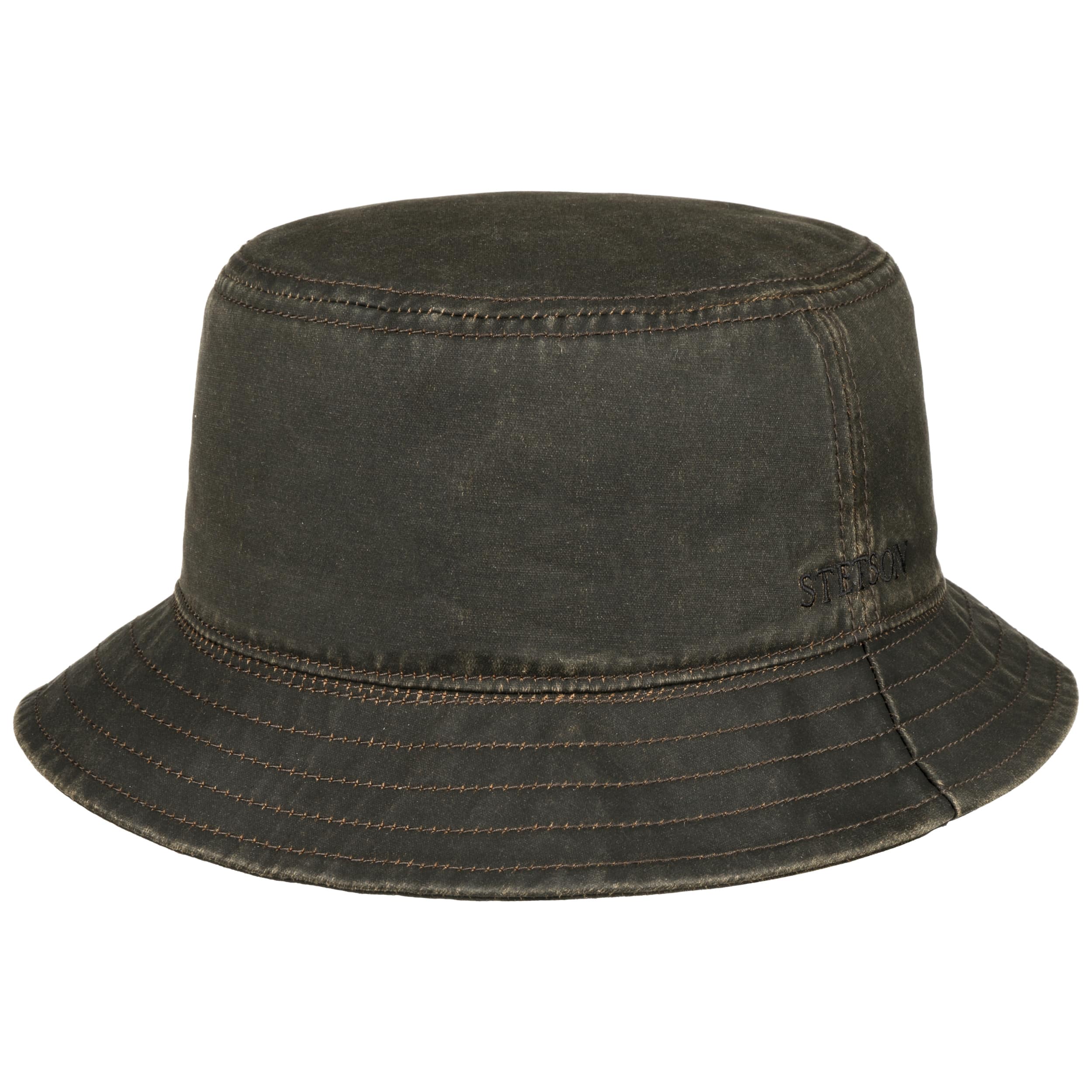 Cloth Bucket Hat with Ear Flaps by Stetson - 89,00