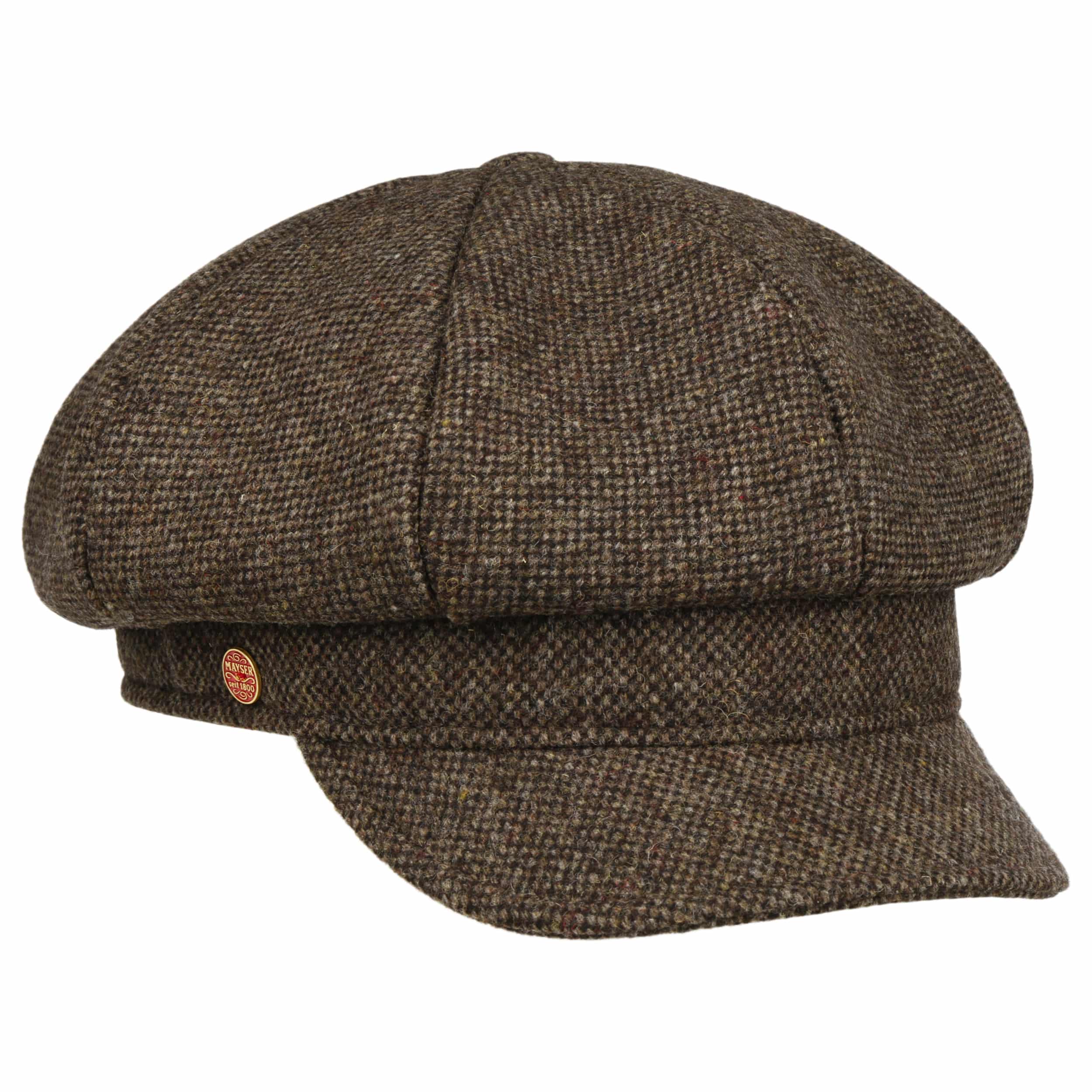 Coco Tweed Newsboy Cap by Mayser --> Shop Hats, Beanies & Caps online ...