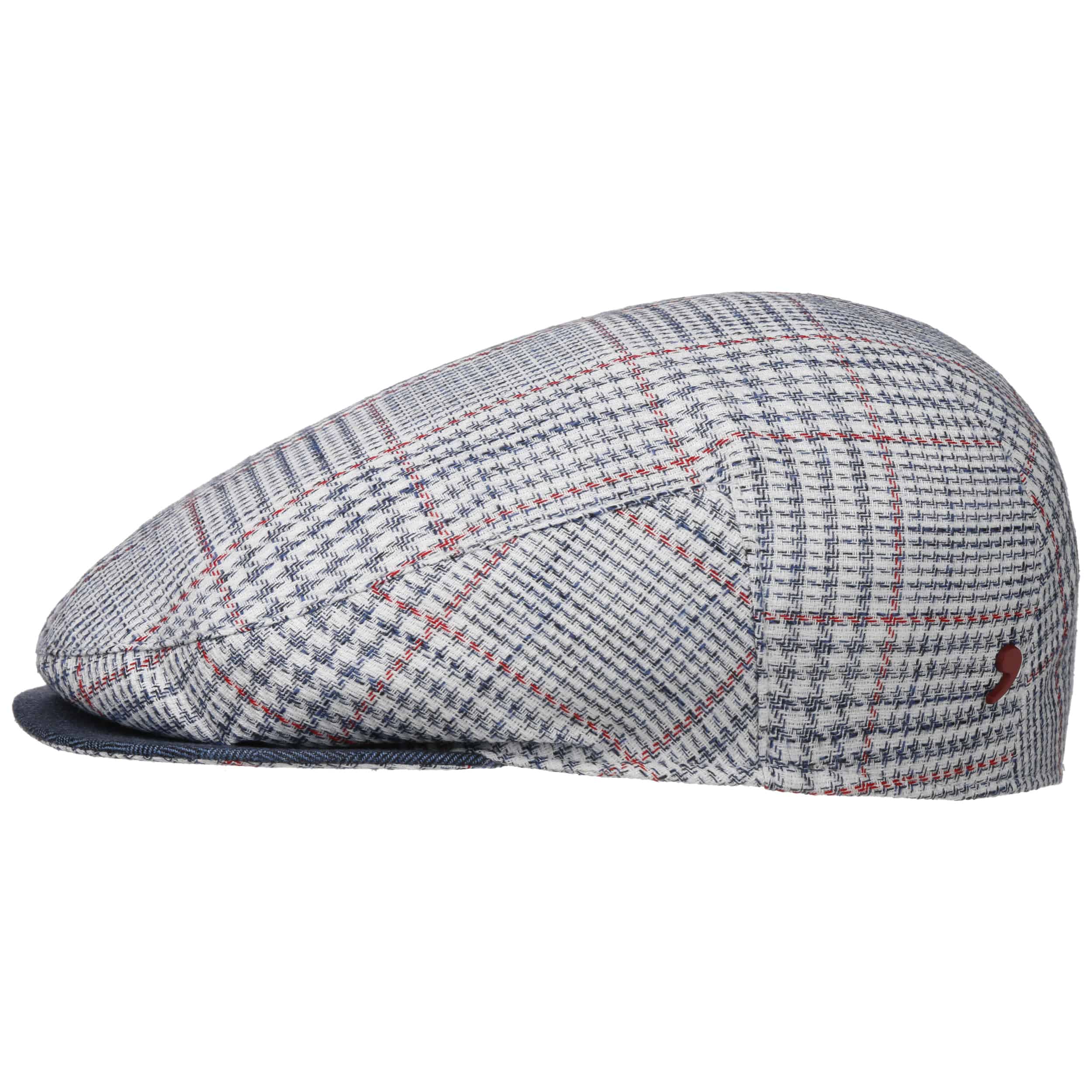Colino Check Flat Cap by Alfonso D’Este --> Shop Hats, Beanies & Caps ...