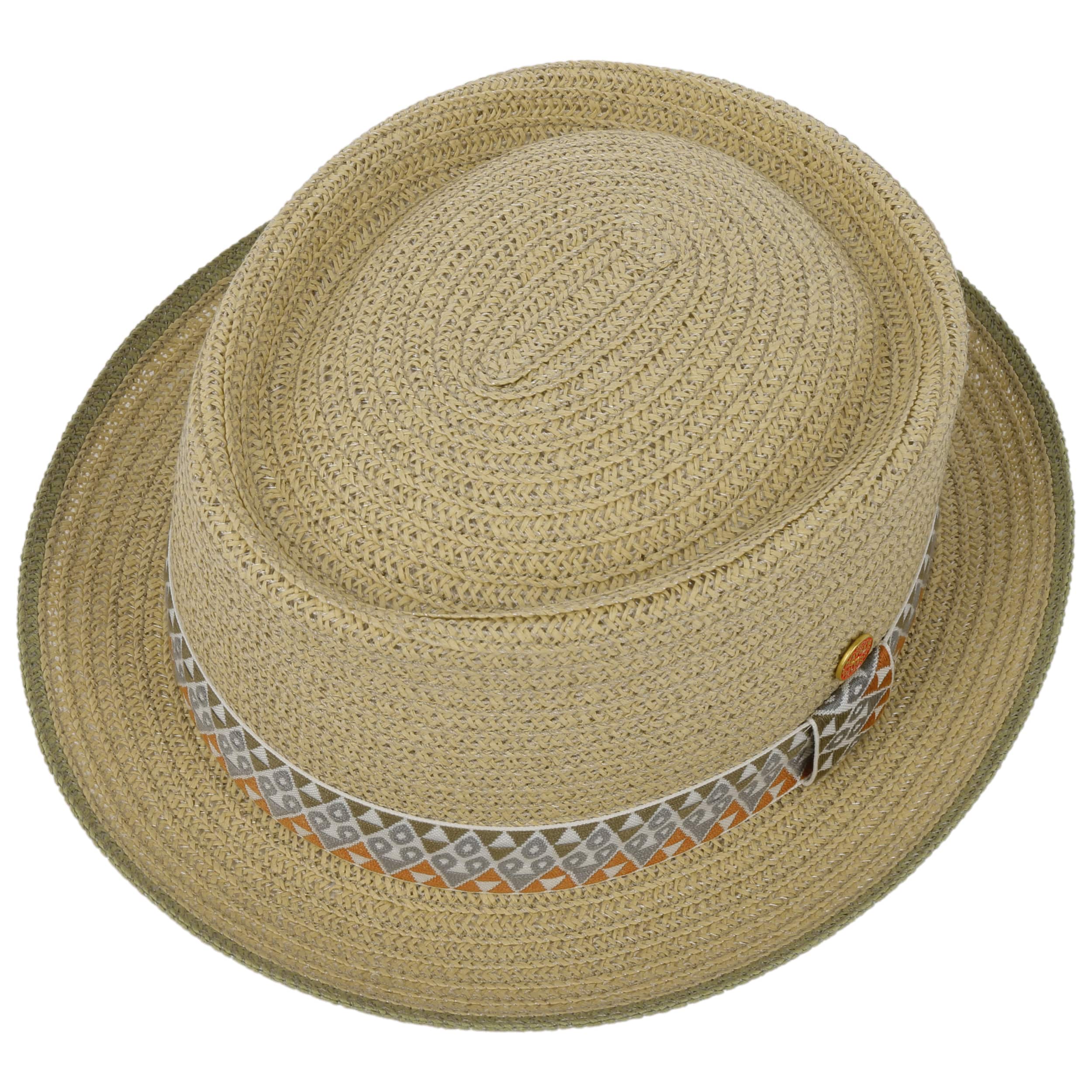 Colour Band Pork Pie Straw Hat by Mayser - 76,95