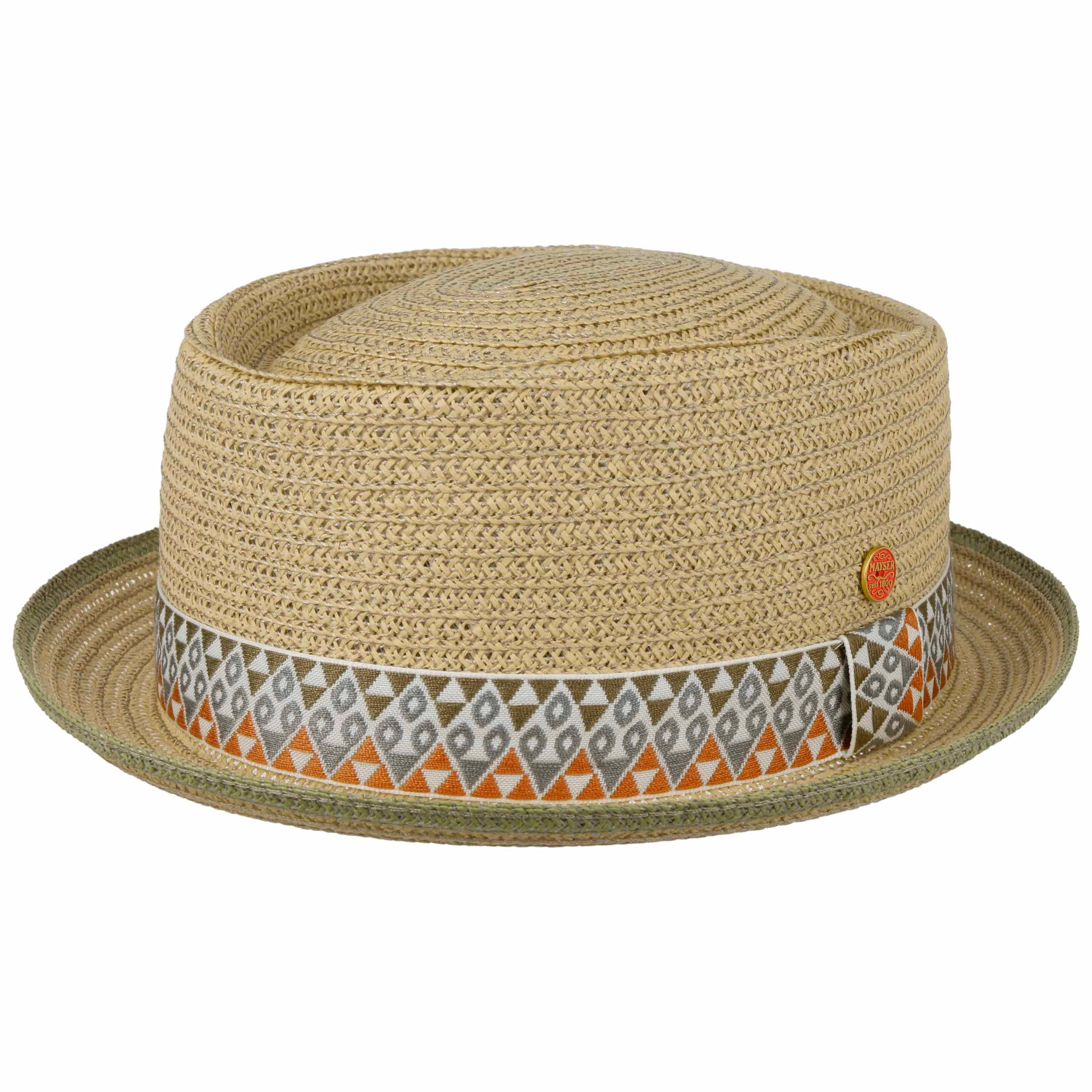 Colour Band Pork Pie Straw Hat by Mayser --> Shop Hats, Beanies & Caps ...