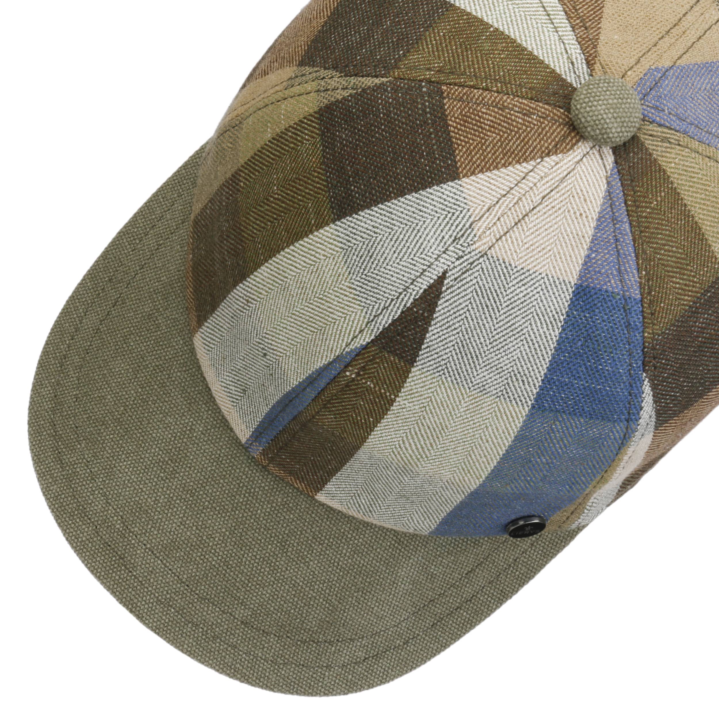 Colour Checks Cap by Lierys --> Shop Hats, Beanies & Caps online ...