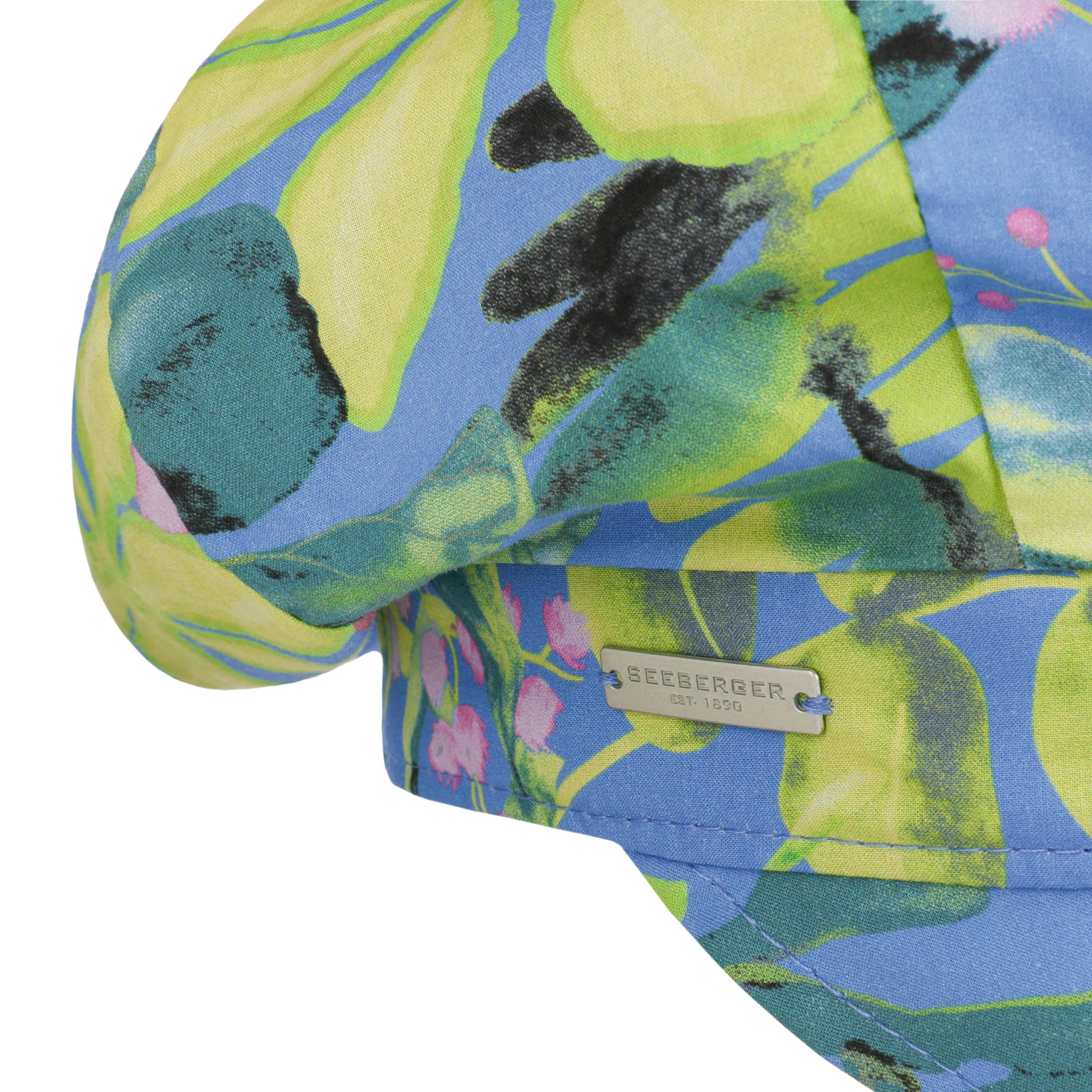 Colour Flowers Newsboy Cap by Seeberger - 38,95