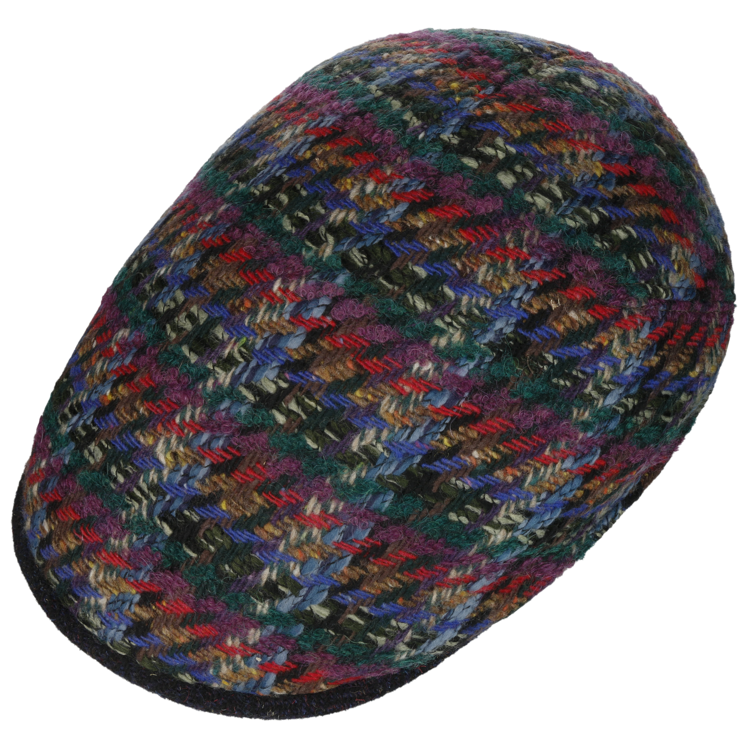 Colour Knit Flat Cap by Lierys --> Shop Hats, Beanies & Caps online ...