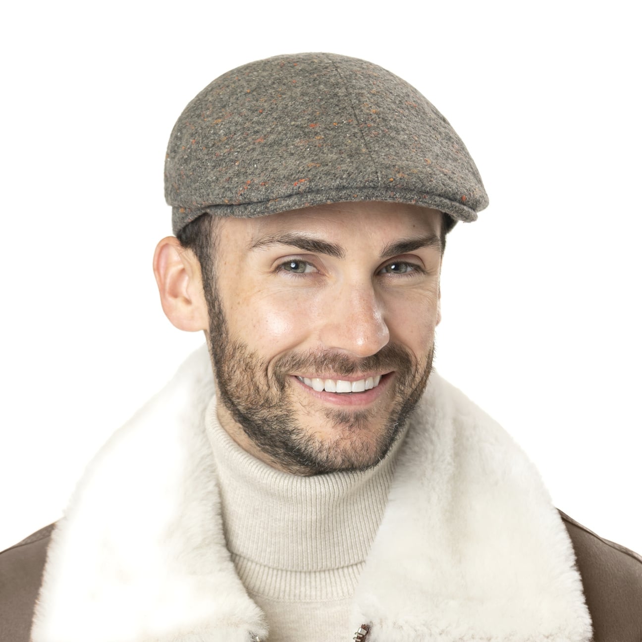 Colour Spots Flat Cap - 33,95