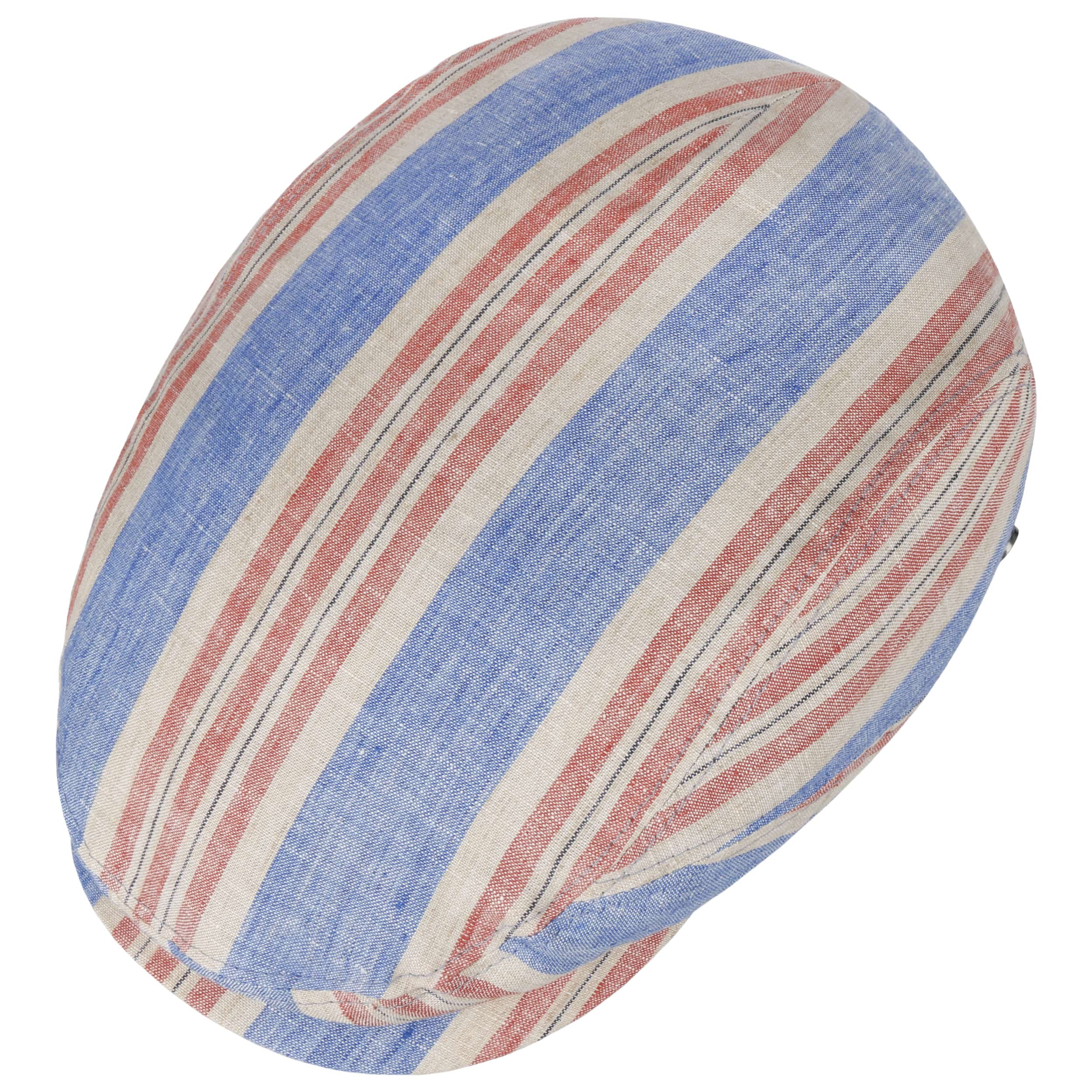 Colour Stripes Linen Flat Cap by Lierys --> Shop Hats, Beanies & Caps ...