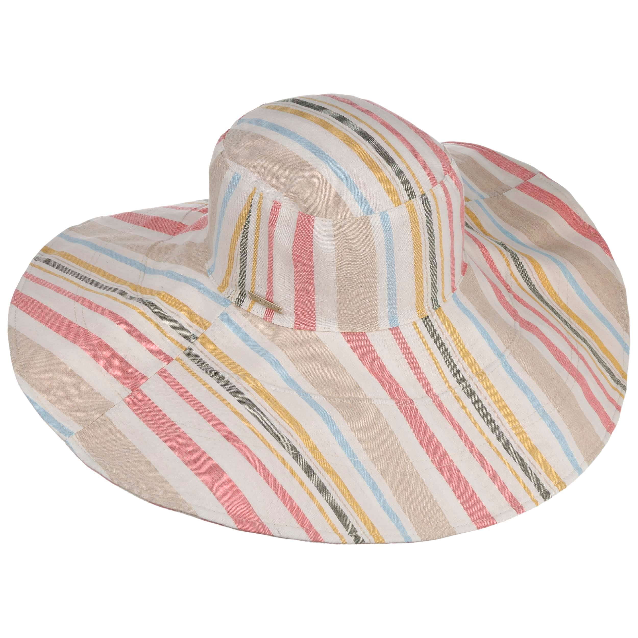 Colour Stripes Reversible Hat by Seeberger - 62,95
