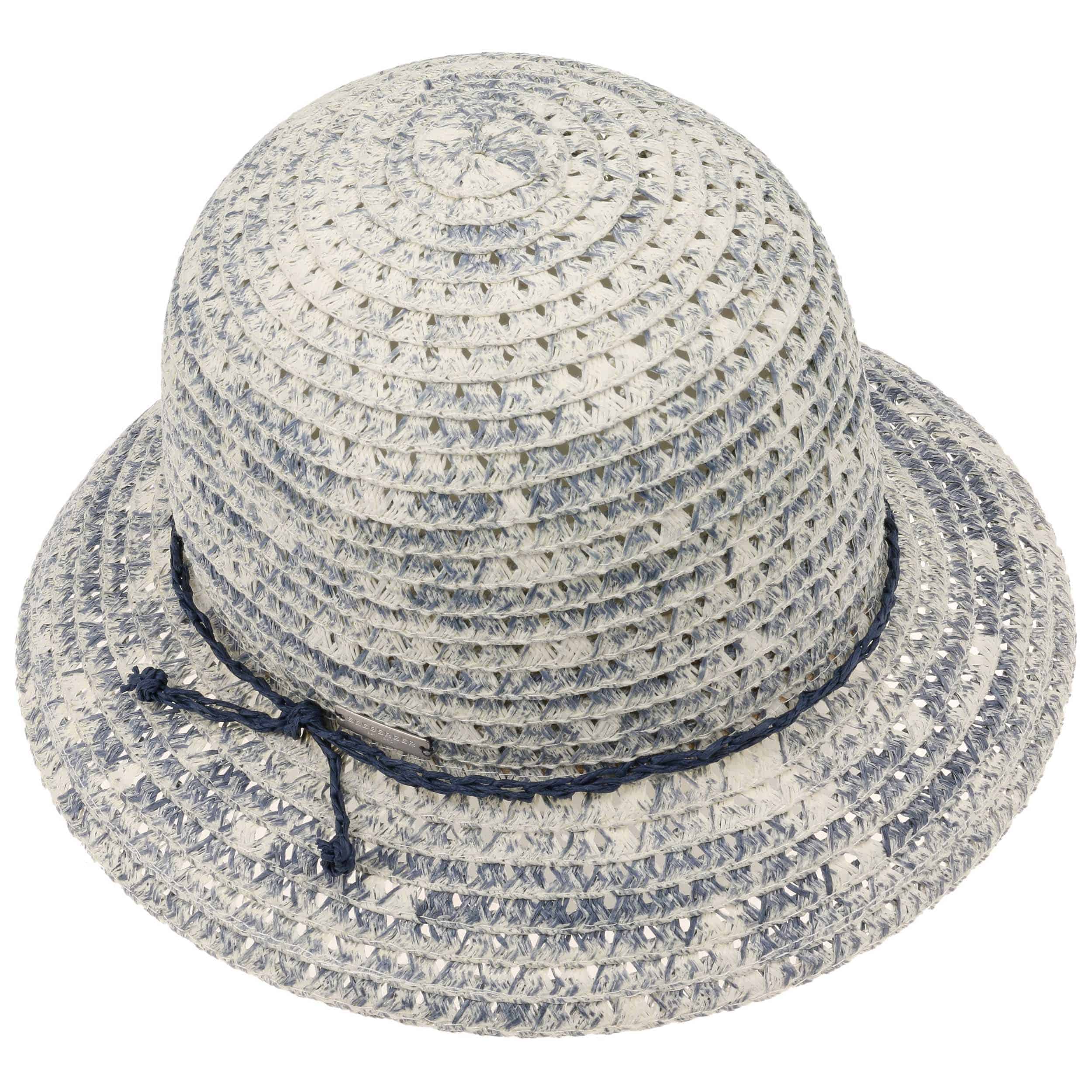 Colourtouch Rollable Straw Cloche by Seeberger - 42,95