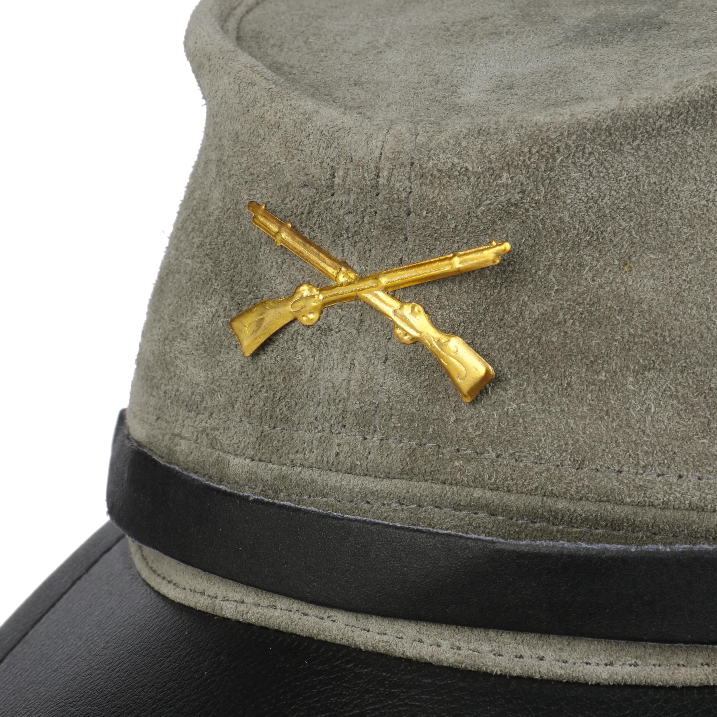 Confederate Leather Cap - 53,95