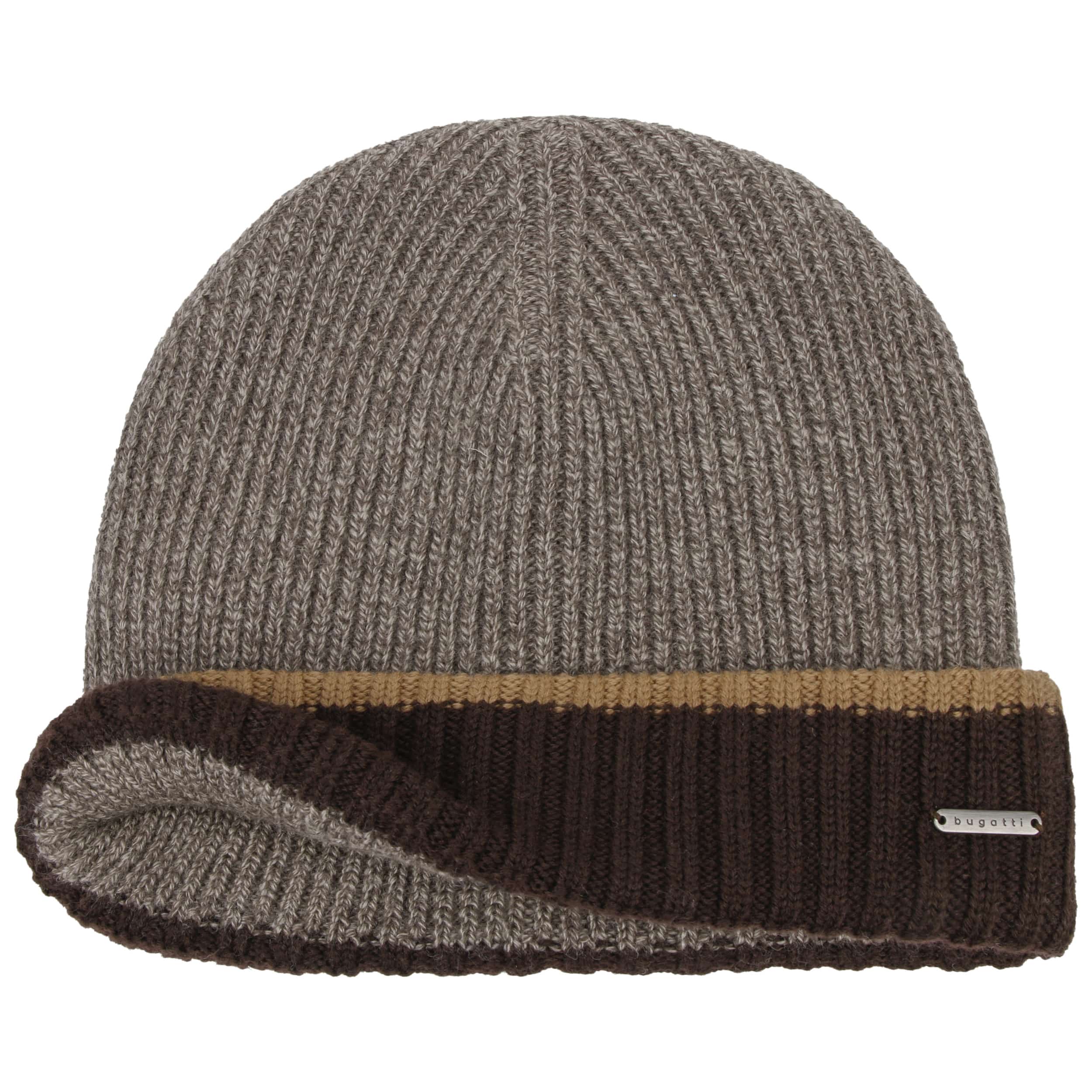 Contrast Edge Wool Beanie Hat by bugatti - 62,95