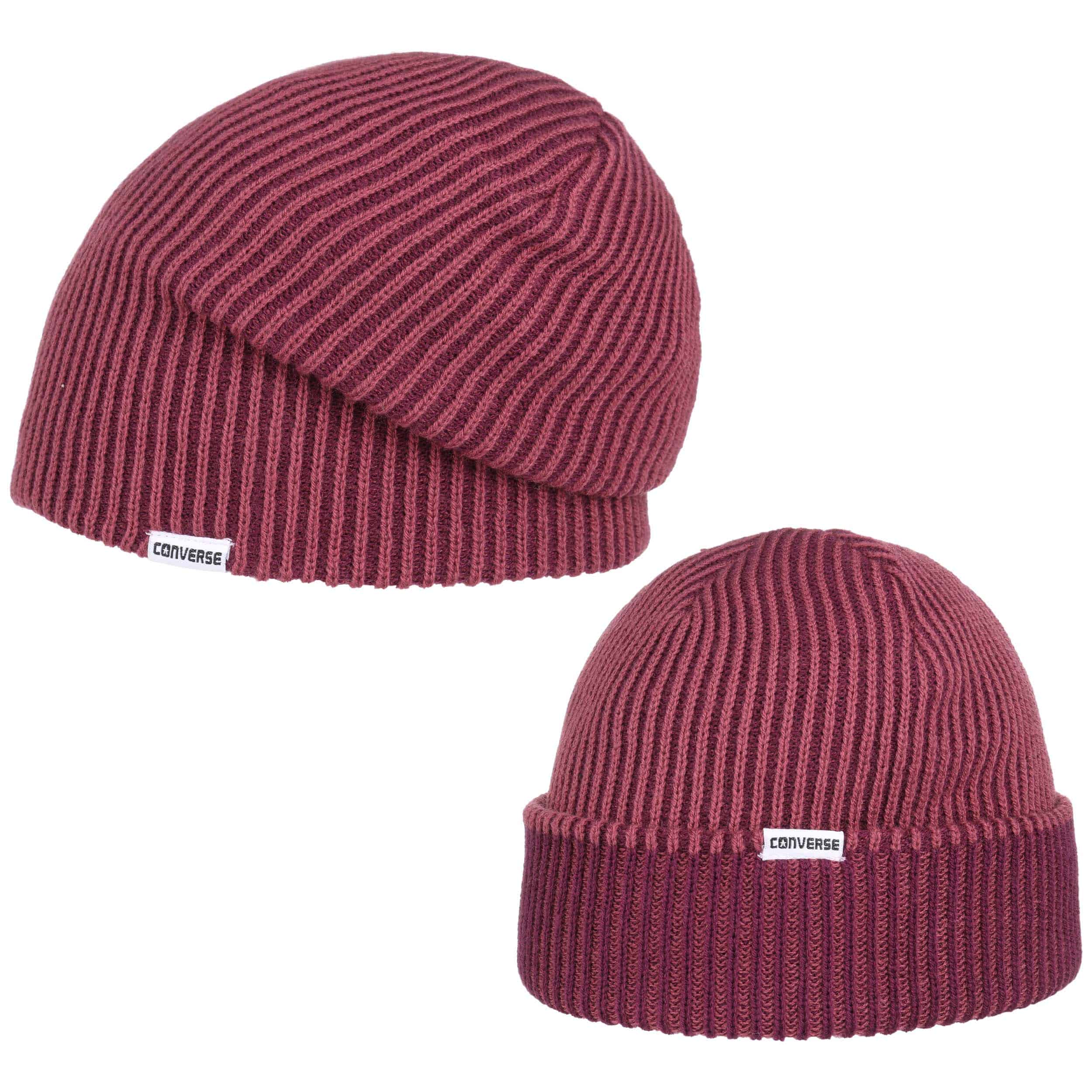 Contrast Rib Beanie by Converse - 15,95