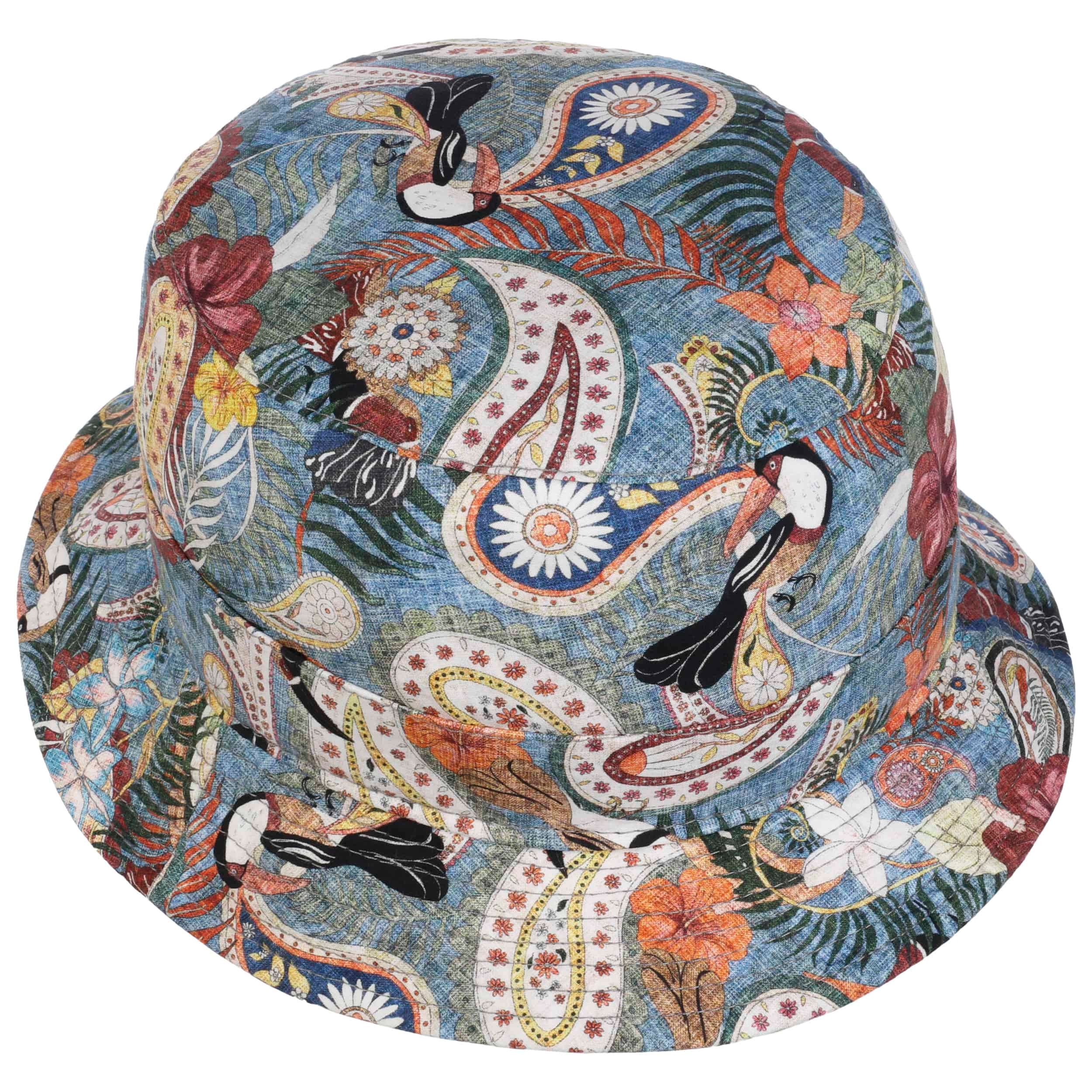 Cotton Paisley Bucket Hat --> Shop Hats, Beanies & Caps online Hatshopping