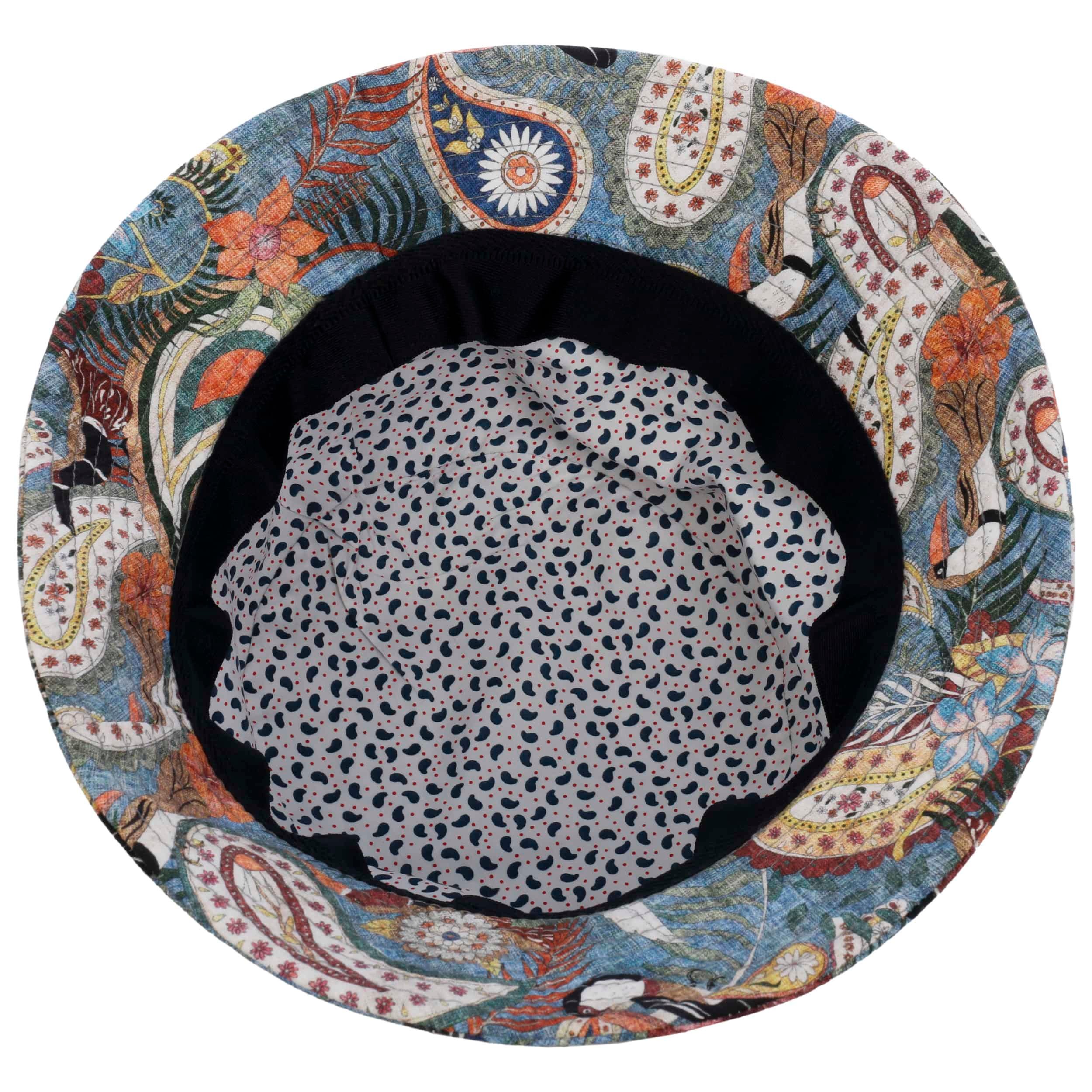 Cotton Paisley Bucket Hat --> Shop Hats, Beanies & Caps online Hatshopping